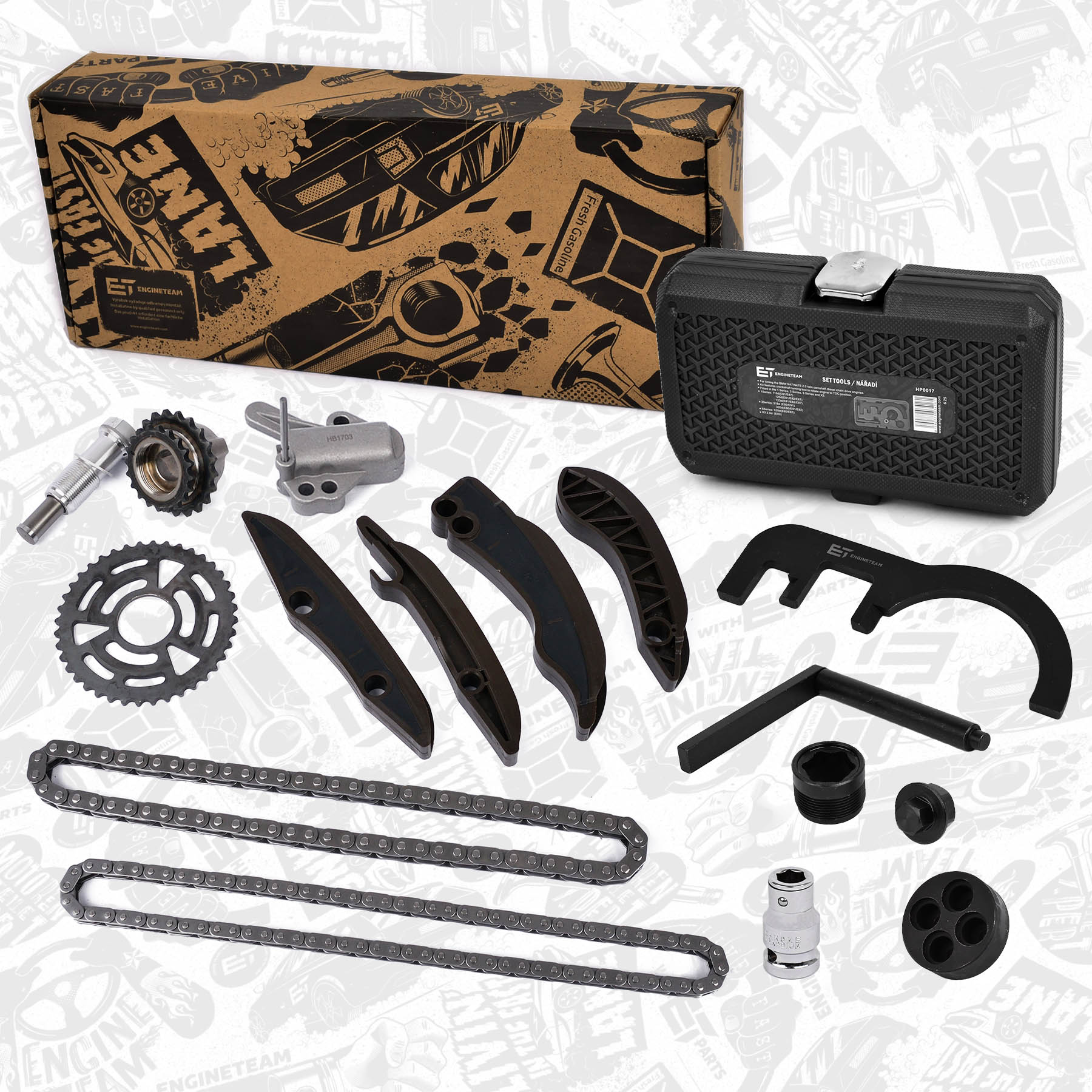 Timing Chain Kit - RS0041VR1 ET ENGINETEAM - 13528589971, 11318570649 ...