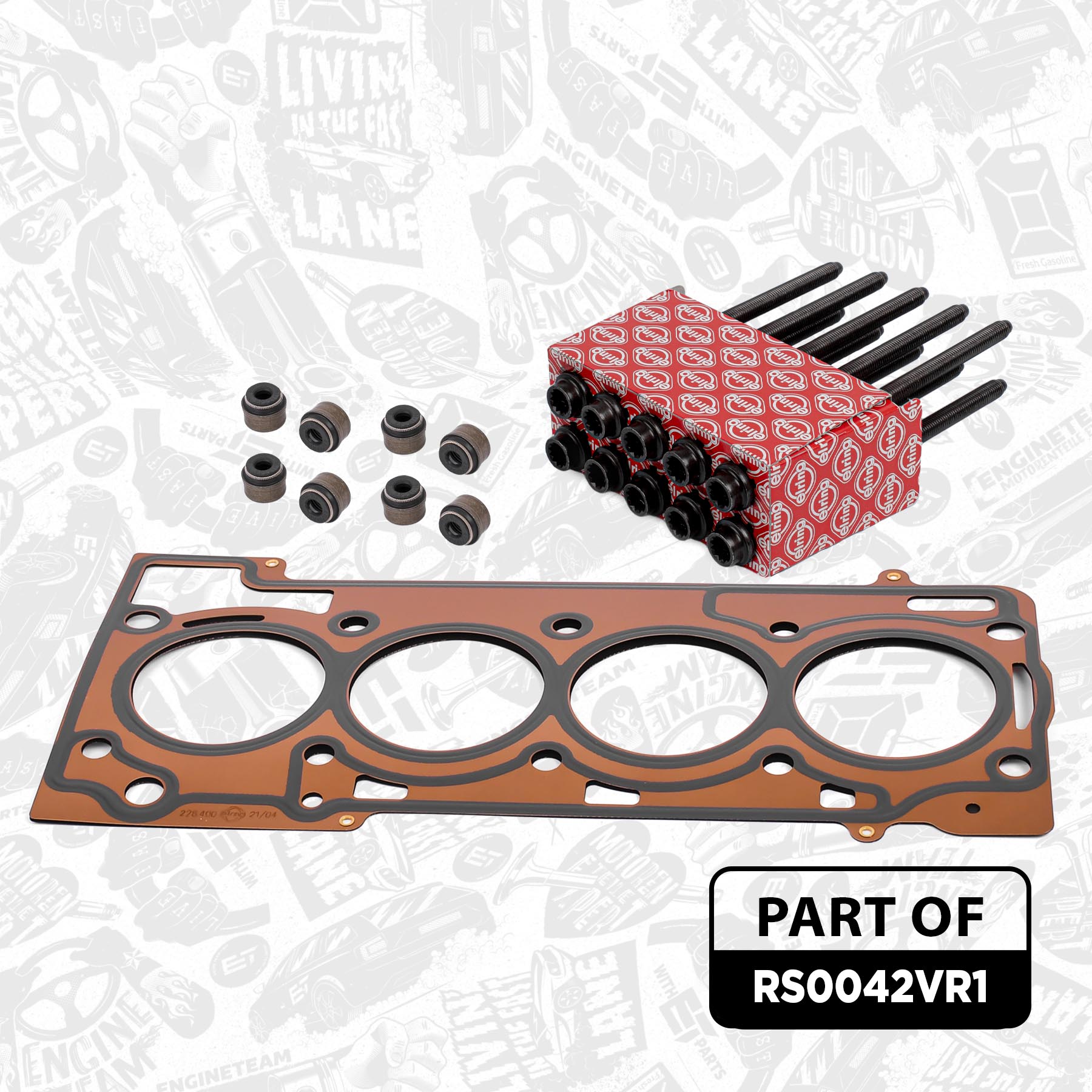 Timing Chain Kit - RS0042VR1 ET ENGINETEAM - 03F198158B, 03F198158 ...