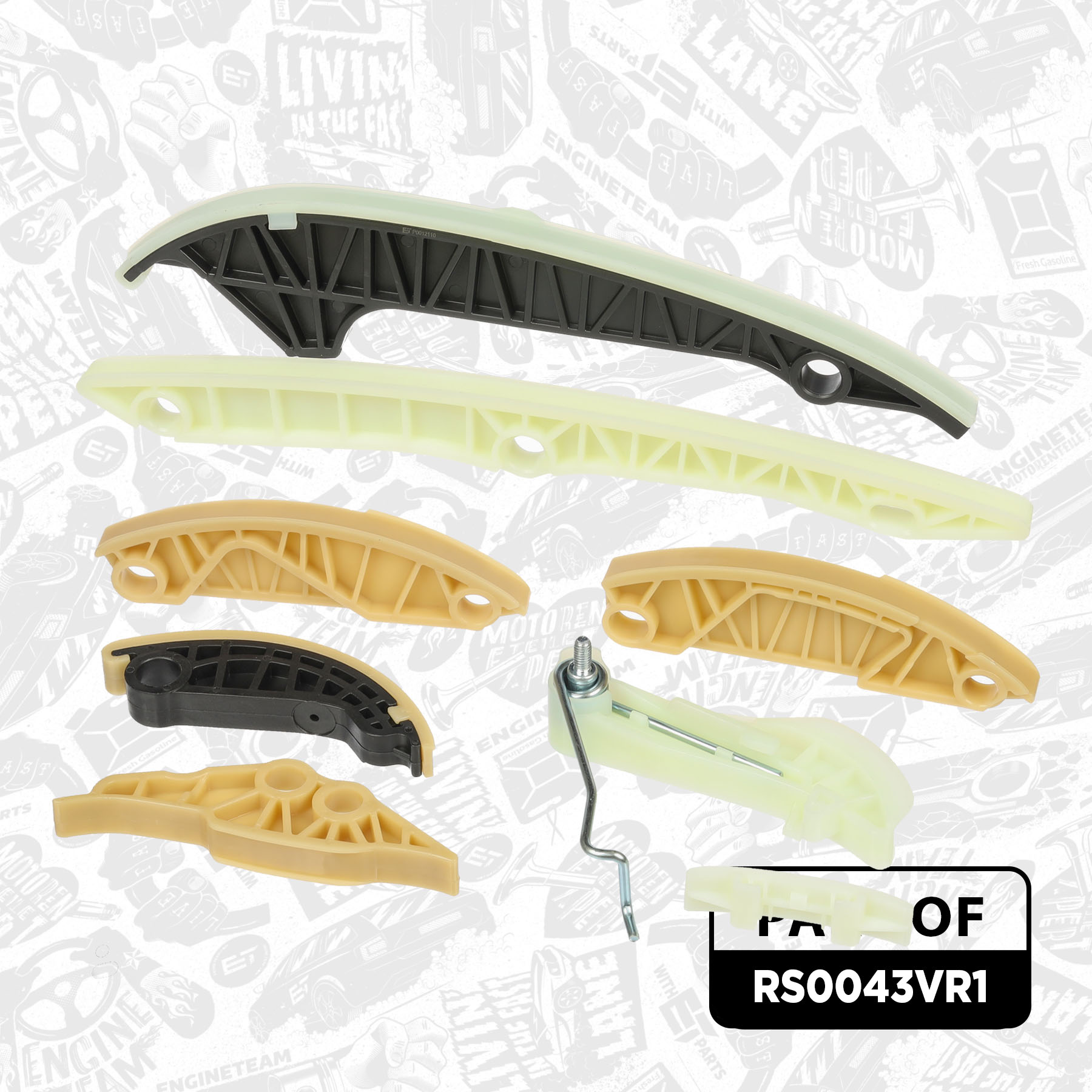 Timing Chain Kit - RS0043VR1 ET ENGINETEAM - 06H109158, 06H109158J ...