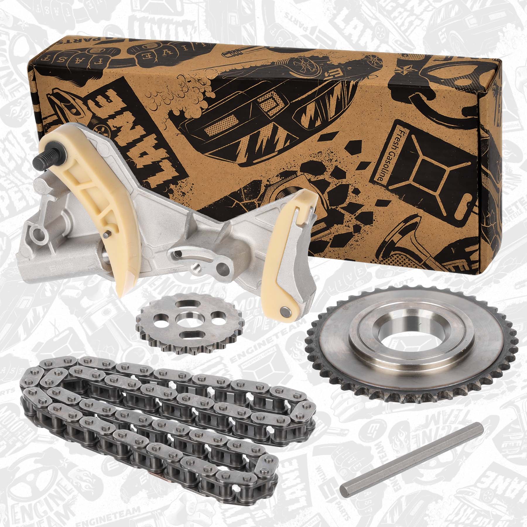 Chain Kit, oil pump drive - RS0044 ET ENGINETEAM - 03G115124D ...