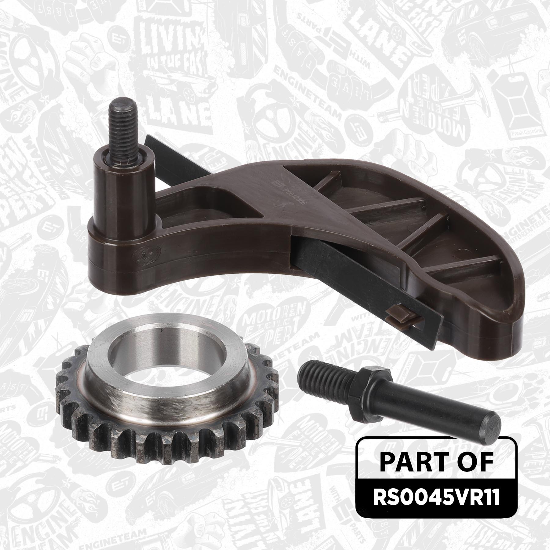 Timing Chain Kit - RS0045VR11 ET ENGINETEAM - 03C109158A, 03C109158 ...