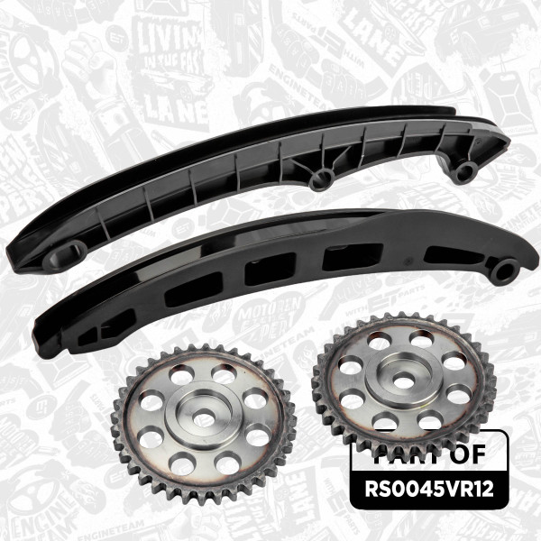 Timing Chain Kit - RS0045VR12 ET ENGINETEAM - 03C109158A, 03C109158 ...