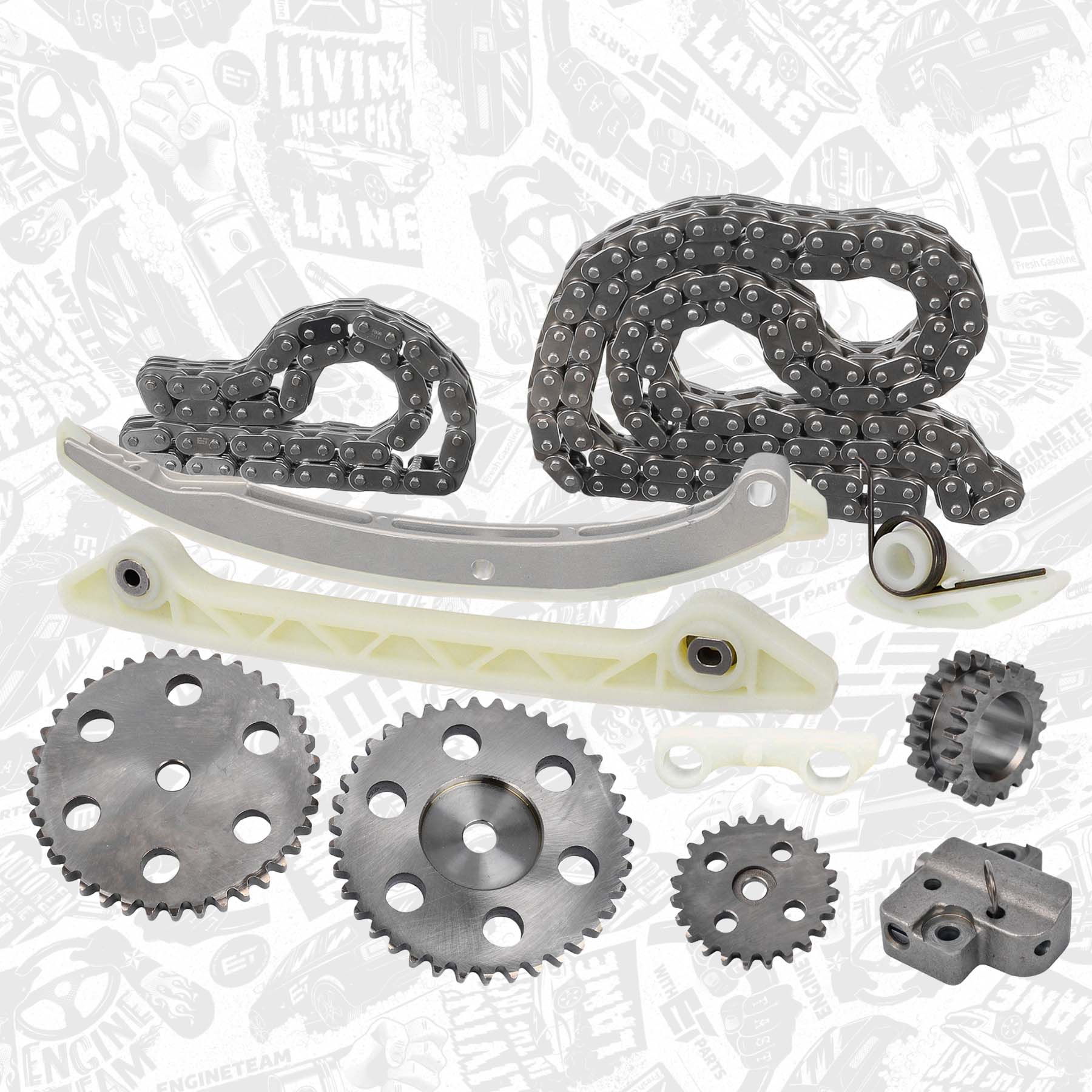 Timing Chain Kit - RS0046 ET ENGINETEAM - 1119172, LF0112201, 8694690 ...