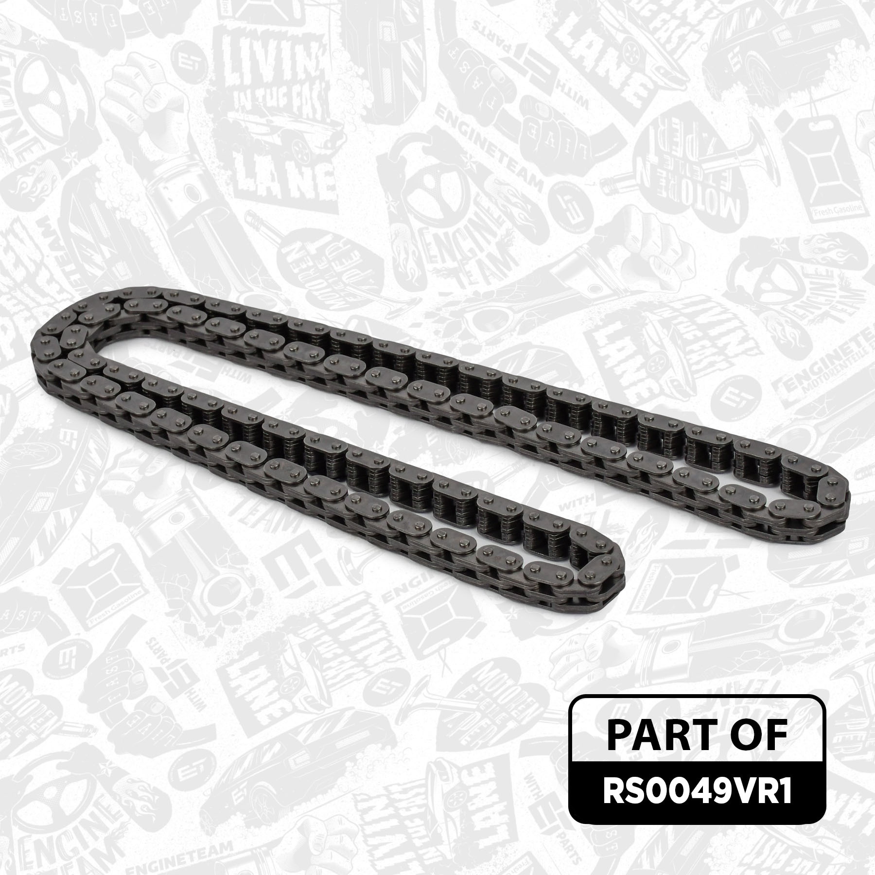 Timing Chain Kit - RS0049VR1 ET ENGINETEAM - 03C109571F, 03C109509P ...
