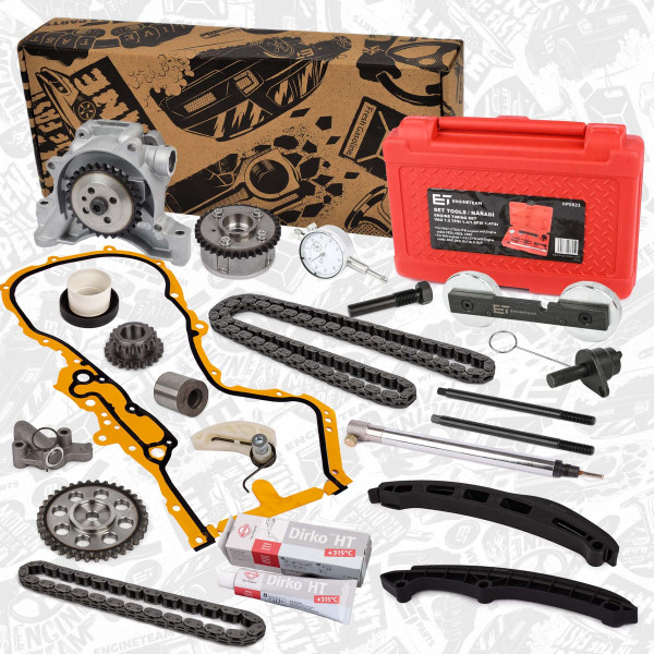 Timing Chain Kit - RS0049VR11 ET ENGINETEAM - 03C109571F, 03C109509P ...