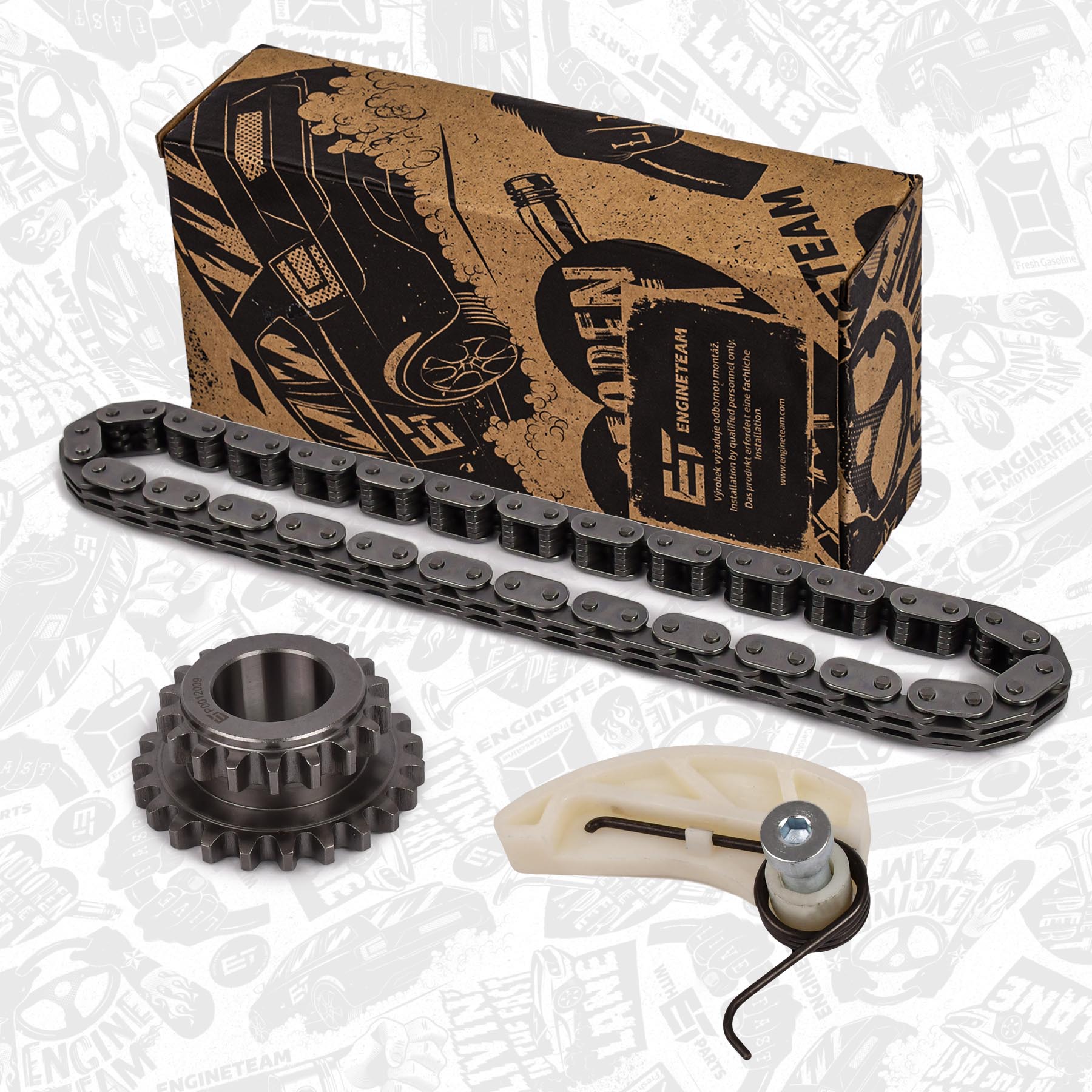 Chain Set, oil pump drive - RS0051 ET ENGINETEAM - 03C105209AG ...