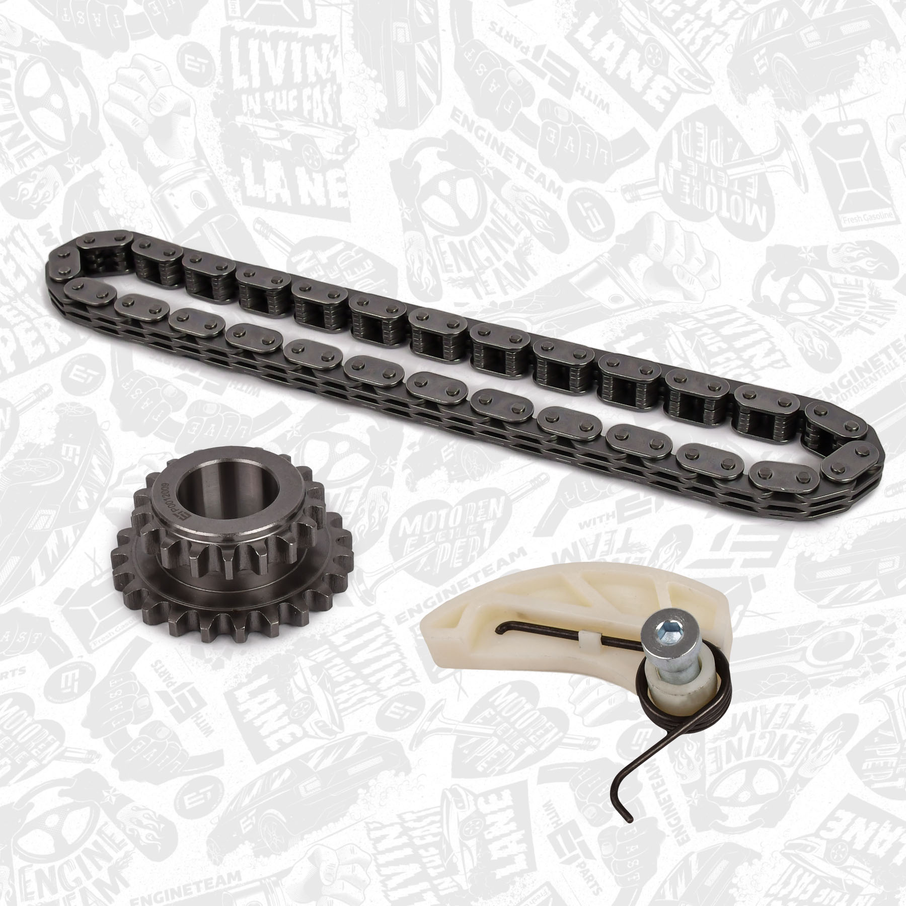 Chain Set, oil pump drive - RS0051 ET ENGINETEAM - 03C105209AG ...