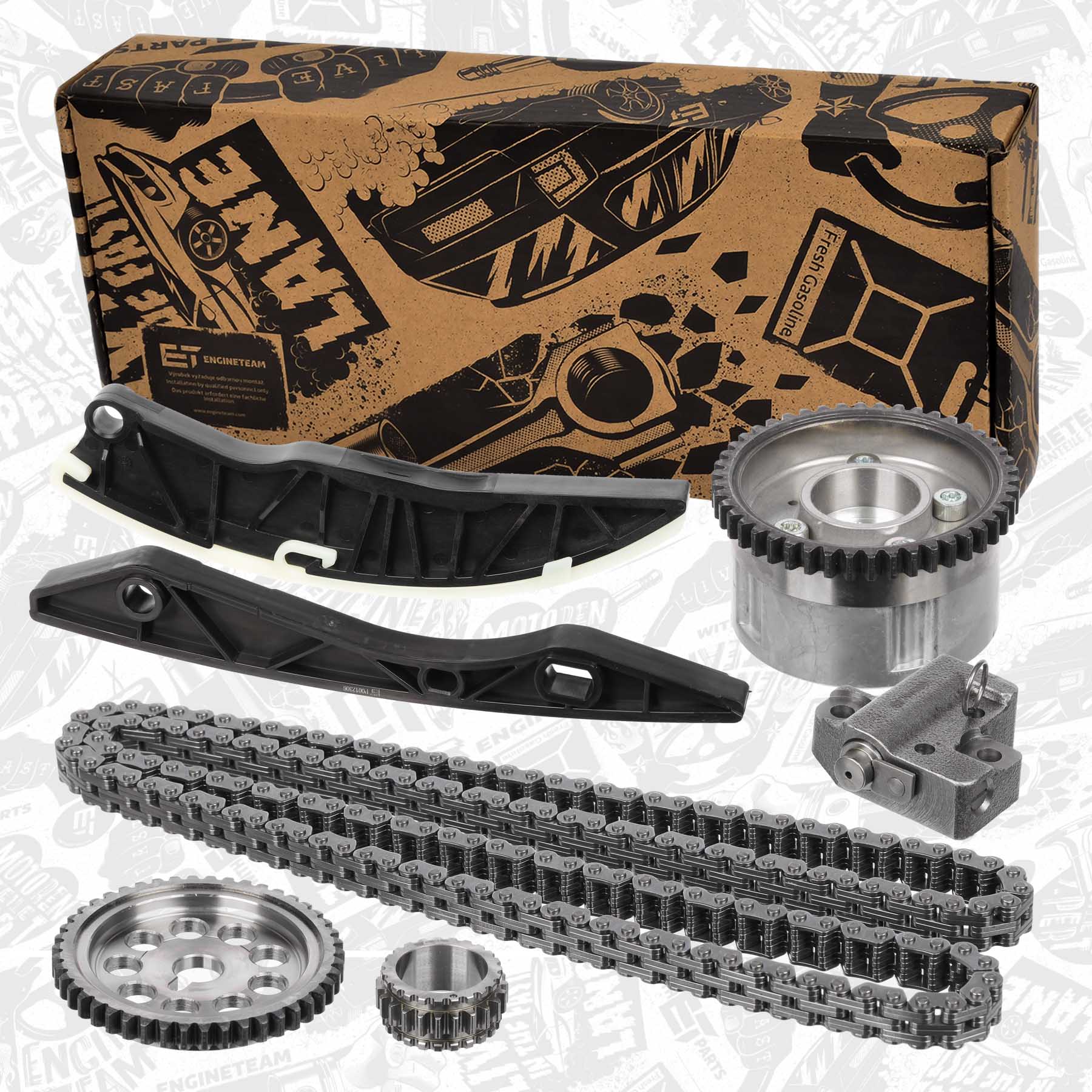 Timing Chain Kit - RS0052 ET ENGINETEAM - 243502B000, 243502B010, 24350 ...