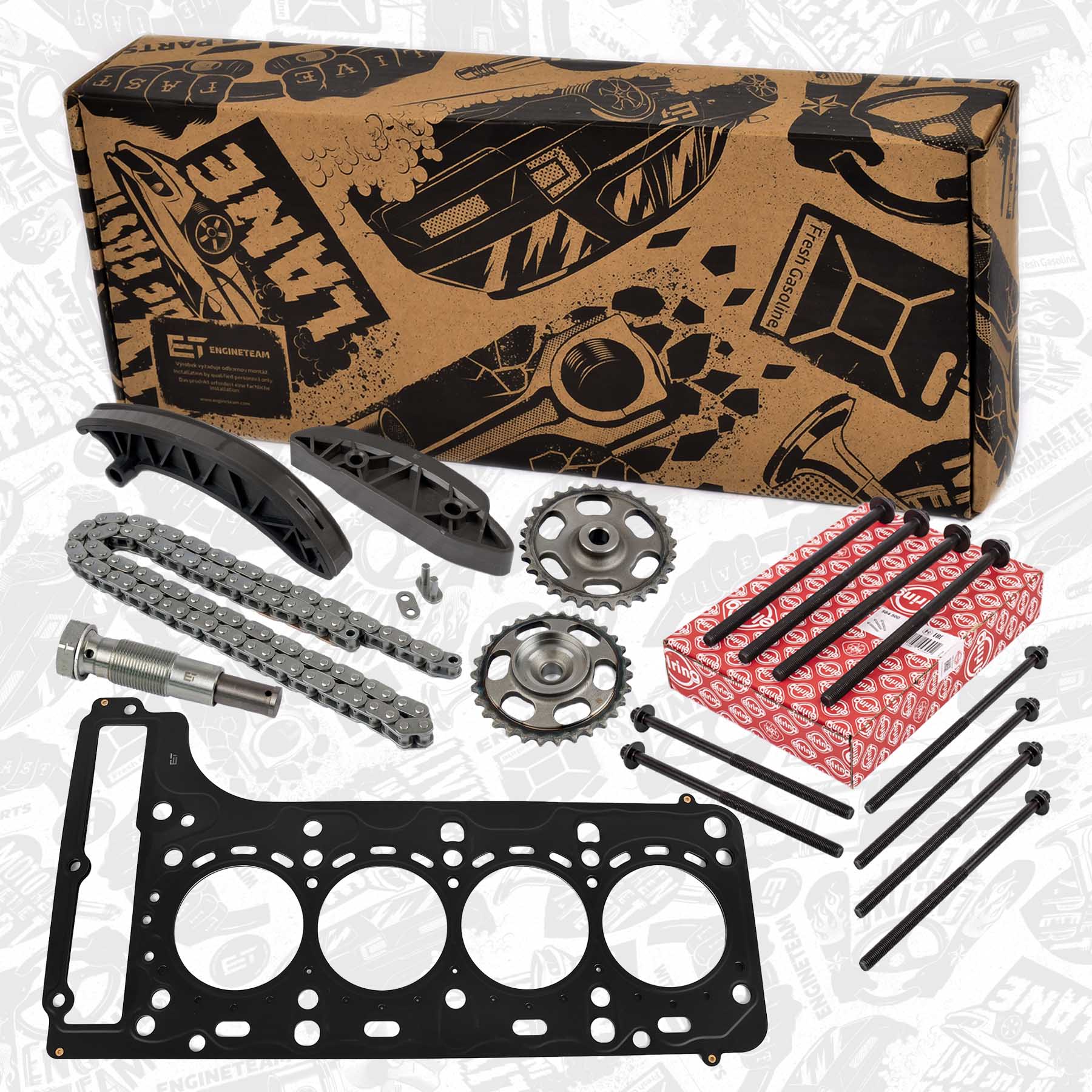 Timing Chain Kit - RS0055VR1 ET ENGINETEAM - 6510520001, A6510520100 ...