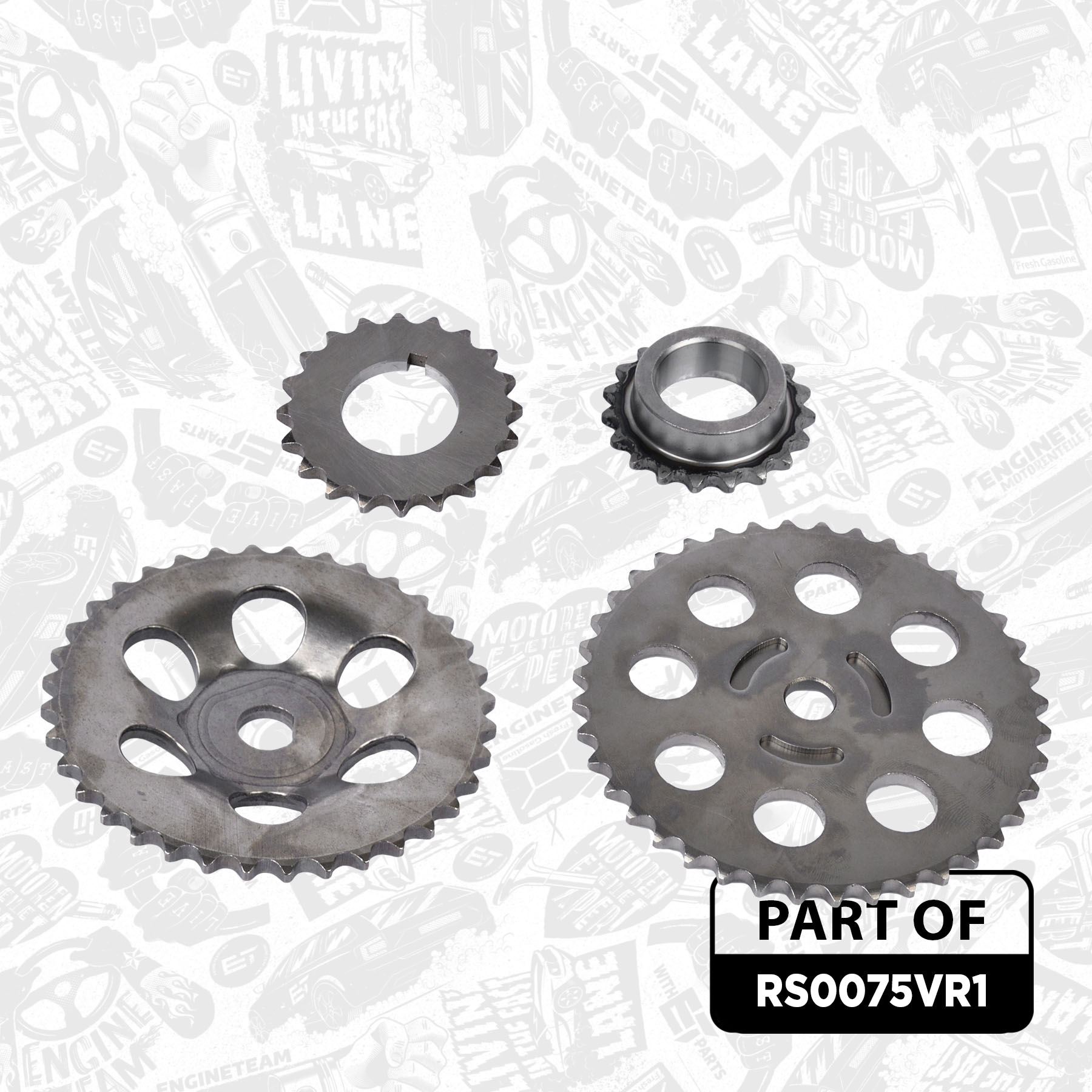 Timing Chain Kit - RS0075VR1 ET ENGINETEAM - 03D109229, 03E109229 ...
