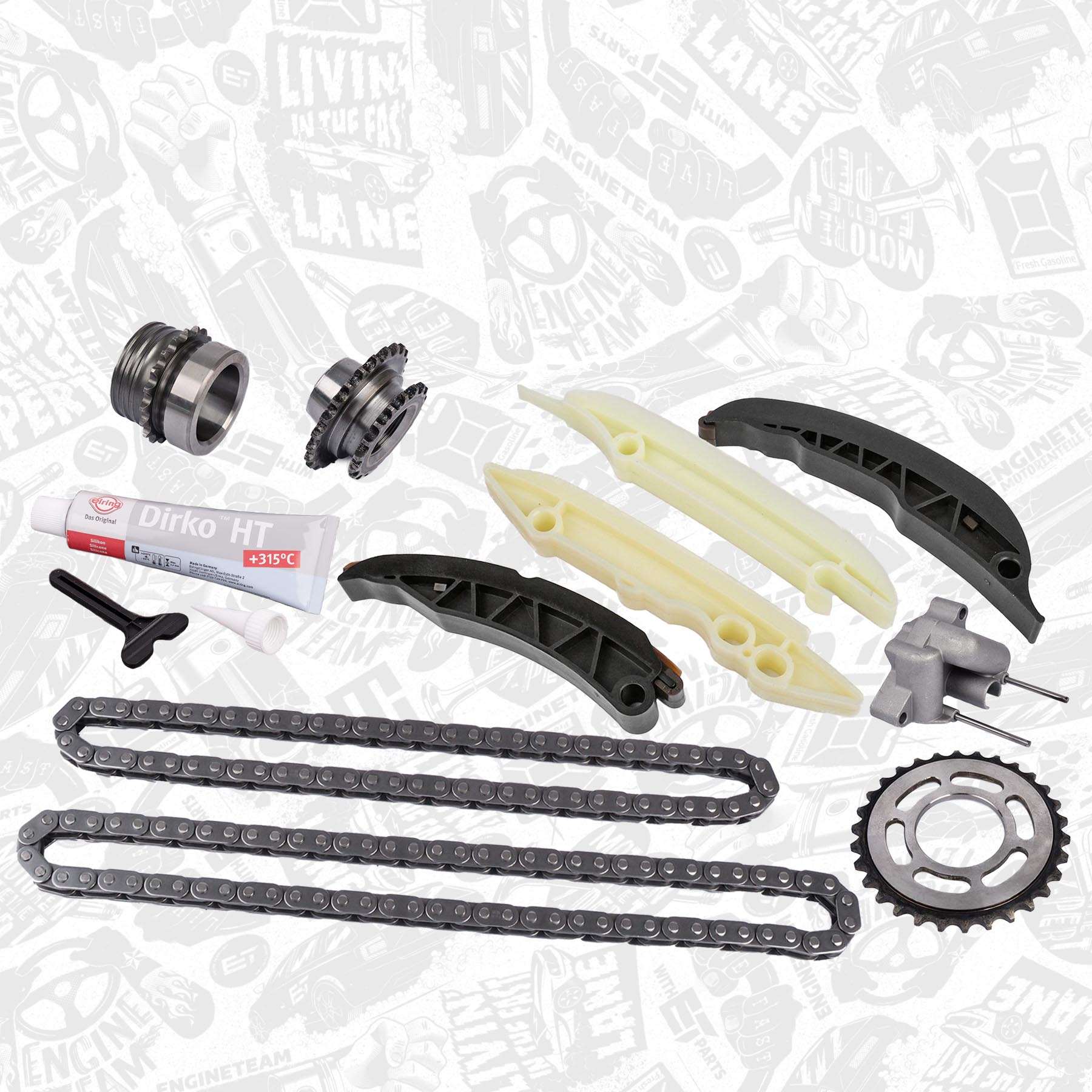 Timing Chain Kit - RS0080 ET ENGINETEAM - 11318506869, 13522249852 ...