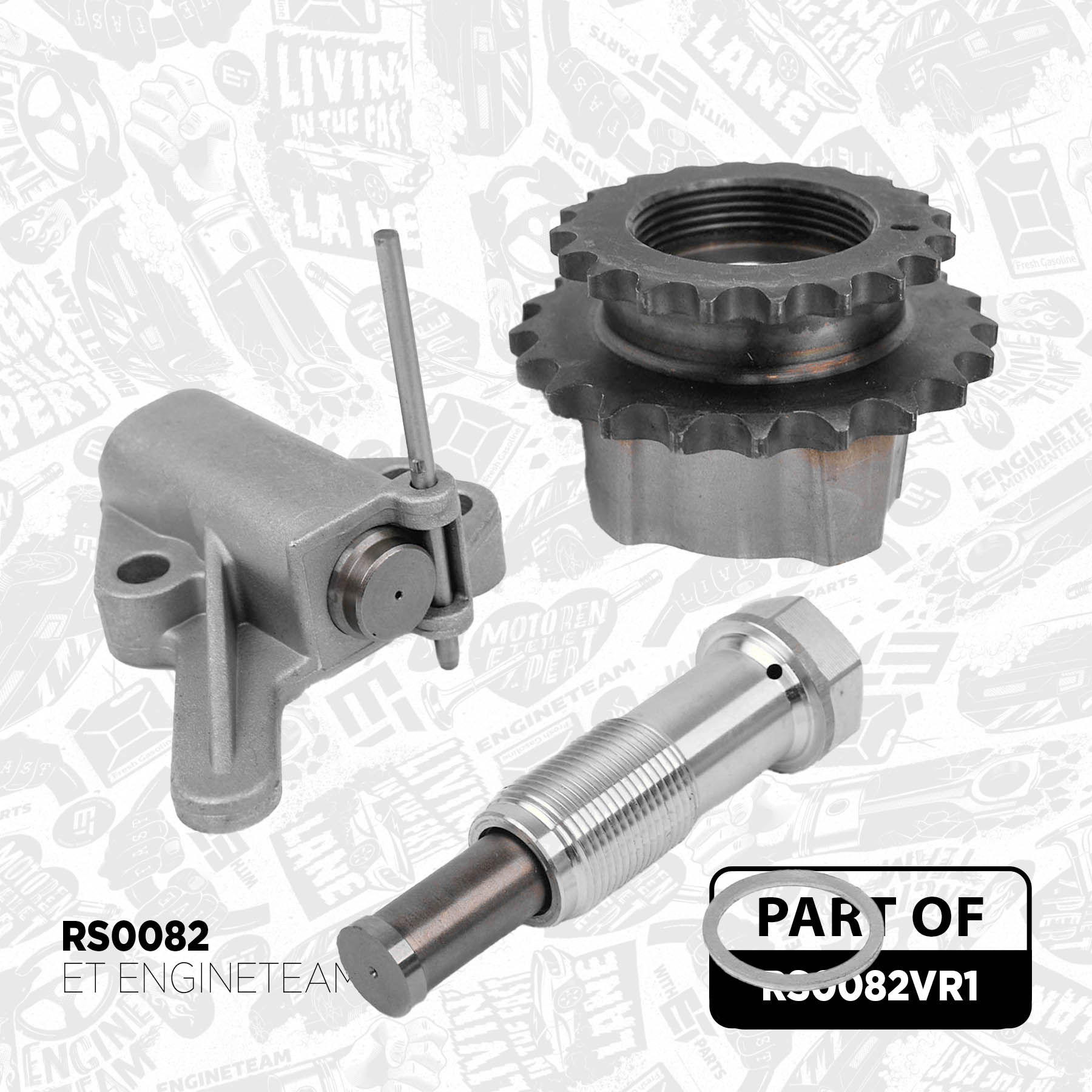 Timing Chain Kit - RS0082VR1 ET ENGINETEAM - 11318510014, 11317797897 ...