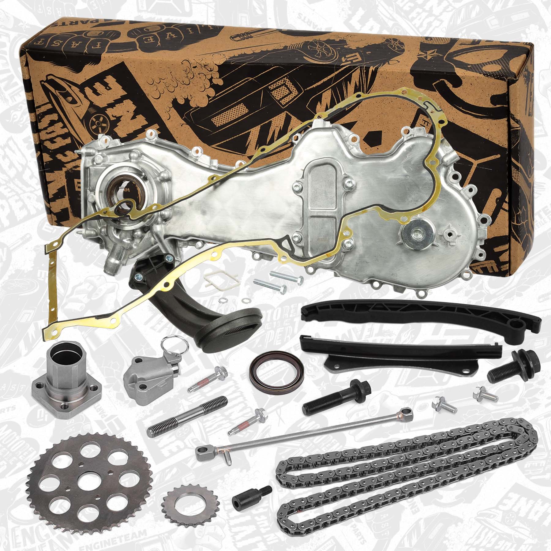 Timing Chain Kit - RS0084VR2 ET ENGINETEAM - 1538742, 1539545 ...
