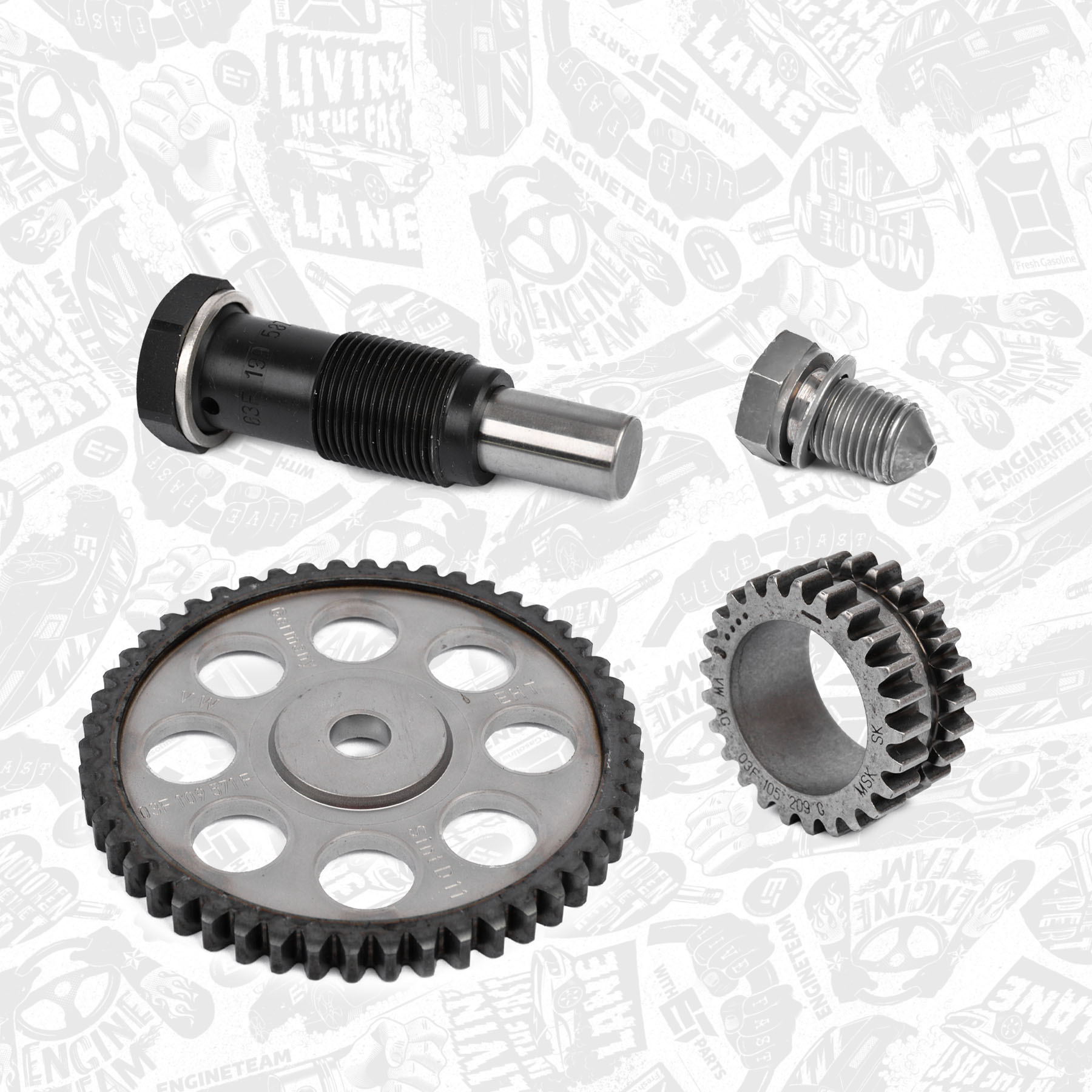 Timing Chain Kit - RS0089 ET ENGINETEAM - 03F105209G, 03F109158G ...