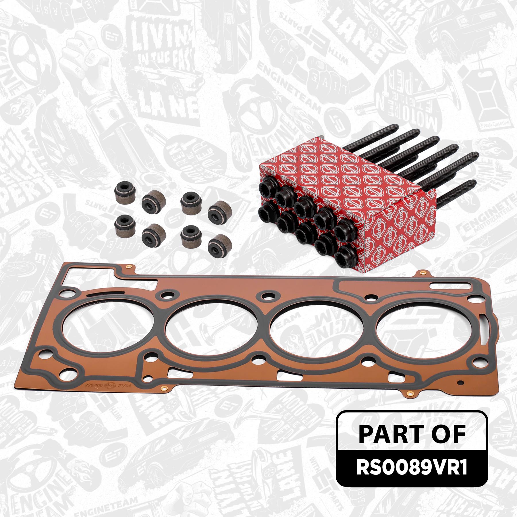 Timing Chain Kit - RS0089VR1 ET ENGINETEAM - 03F105209G, 03F109158G ...