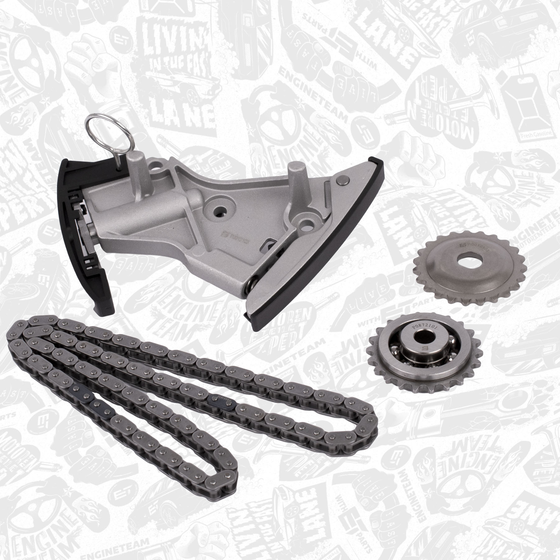 Chain Kit, oil pump drive - RS0100 ET ENGINETEAM - 03P115230C ...