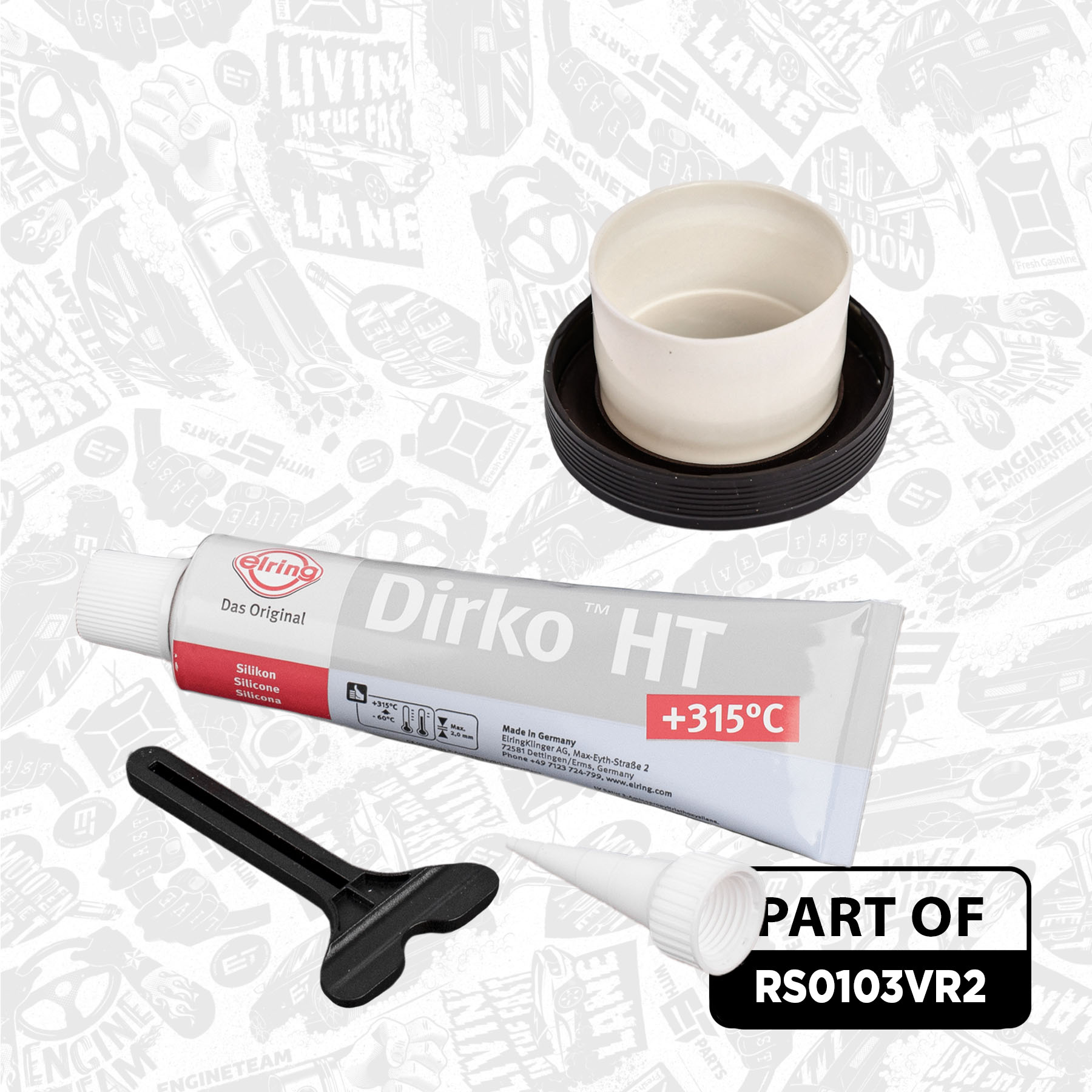 Timing Chain Kit - RS0103VR2 ET ENGINETEAM - 03C109287F, 03C109287G ...