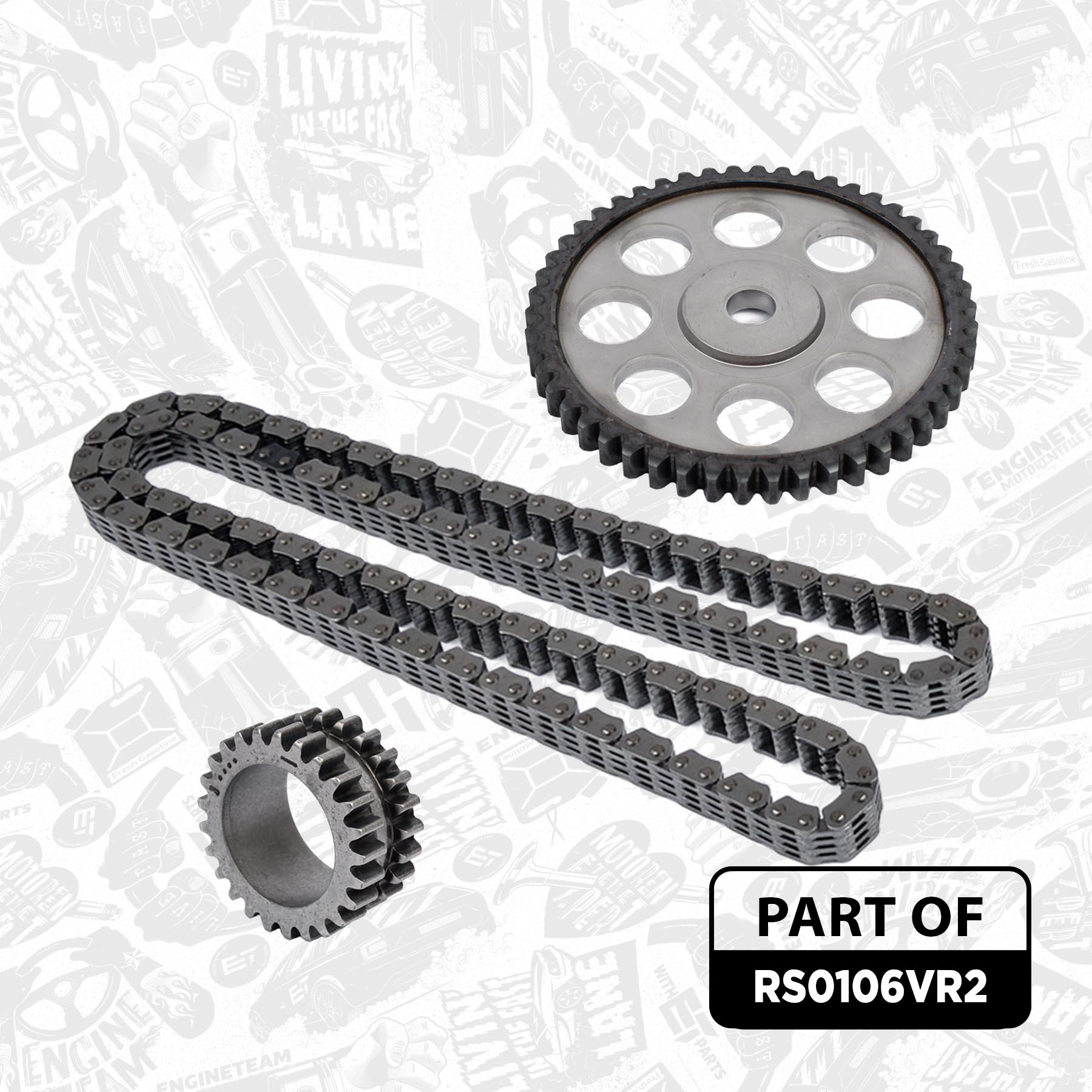 Timing Chain Kit - RS0106VR2 ET ENGINETEAM - 03F198158B, 03F198158 ...