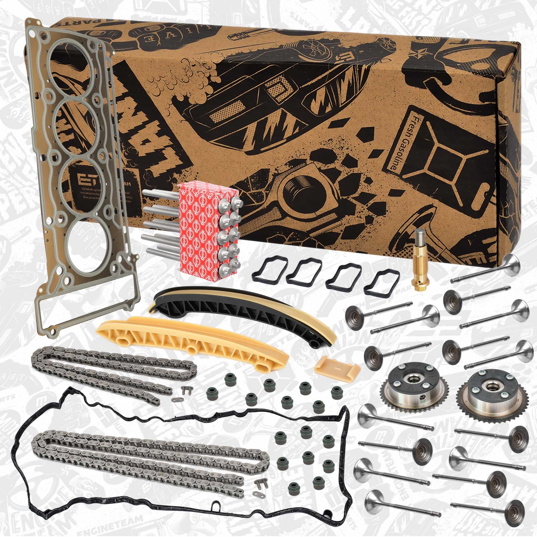 Timing Chain Kit - RS0108VR5 ET ENGINETEAM - 0009932176, 0039979794 ...
