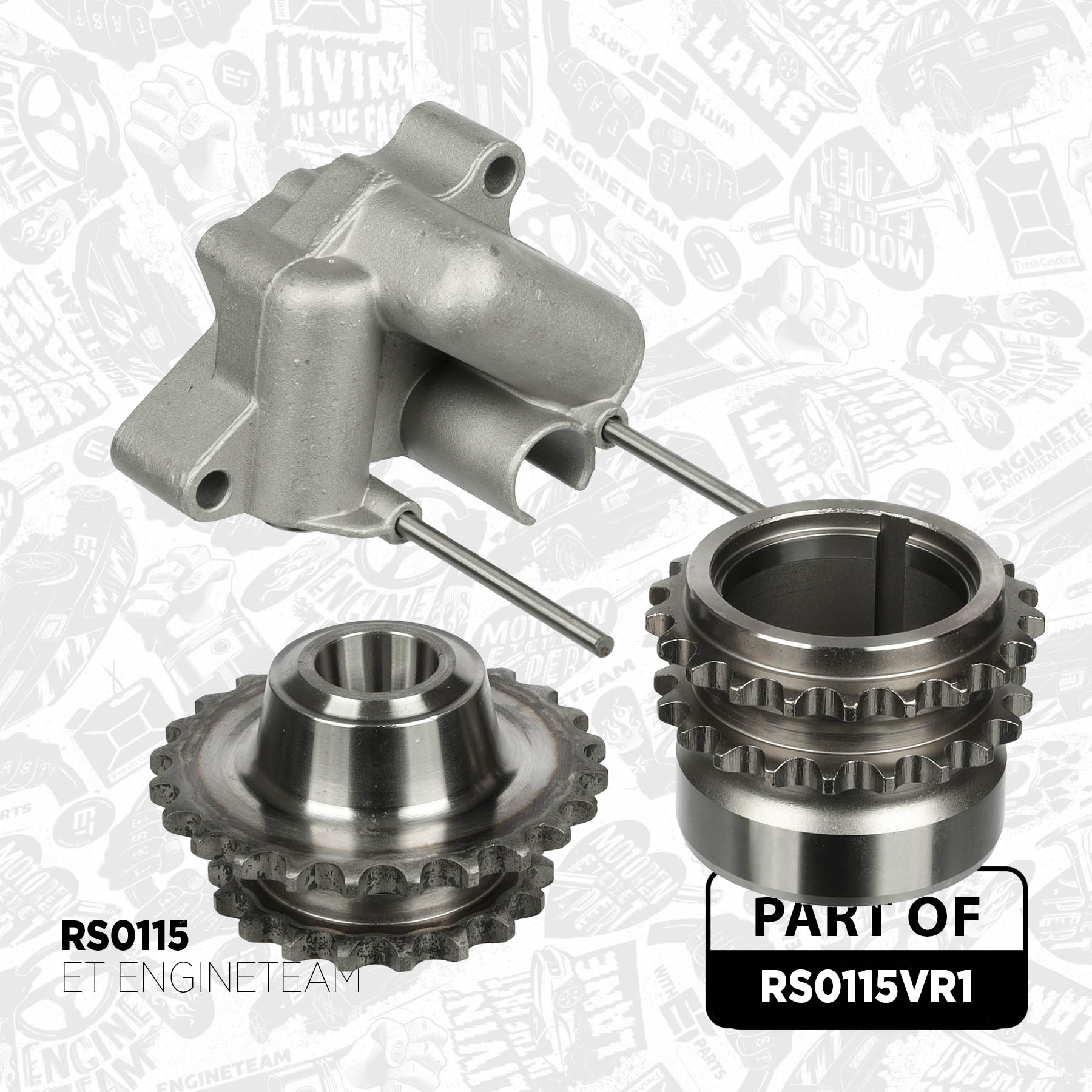 Timing Chain Kit - RS0115VR1 ET ENGINETEAM - 11318506869, 11312249851 ...
