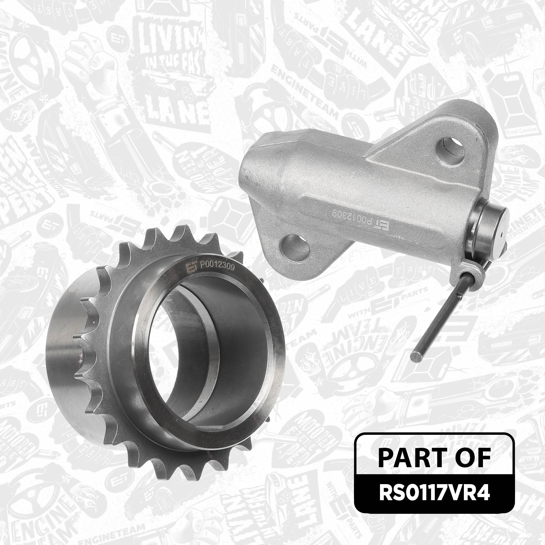 Timing Chain Kit - RS0117VR4 ET ENGINETEAM - 130C1-8929R, 13021-0111R ...