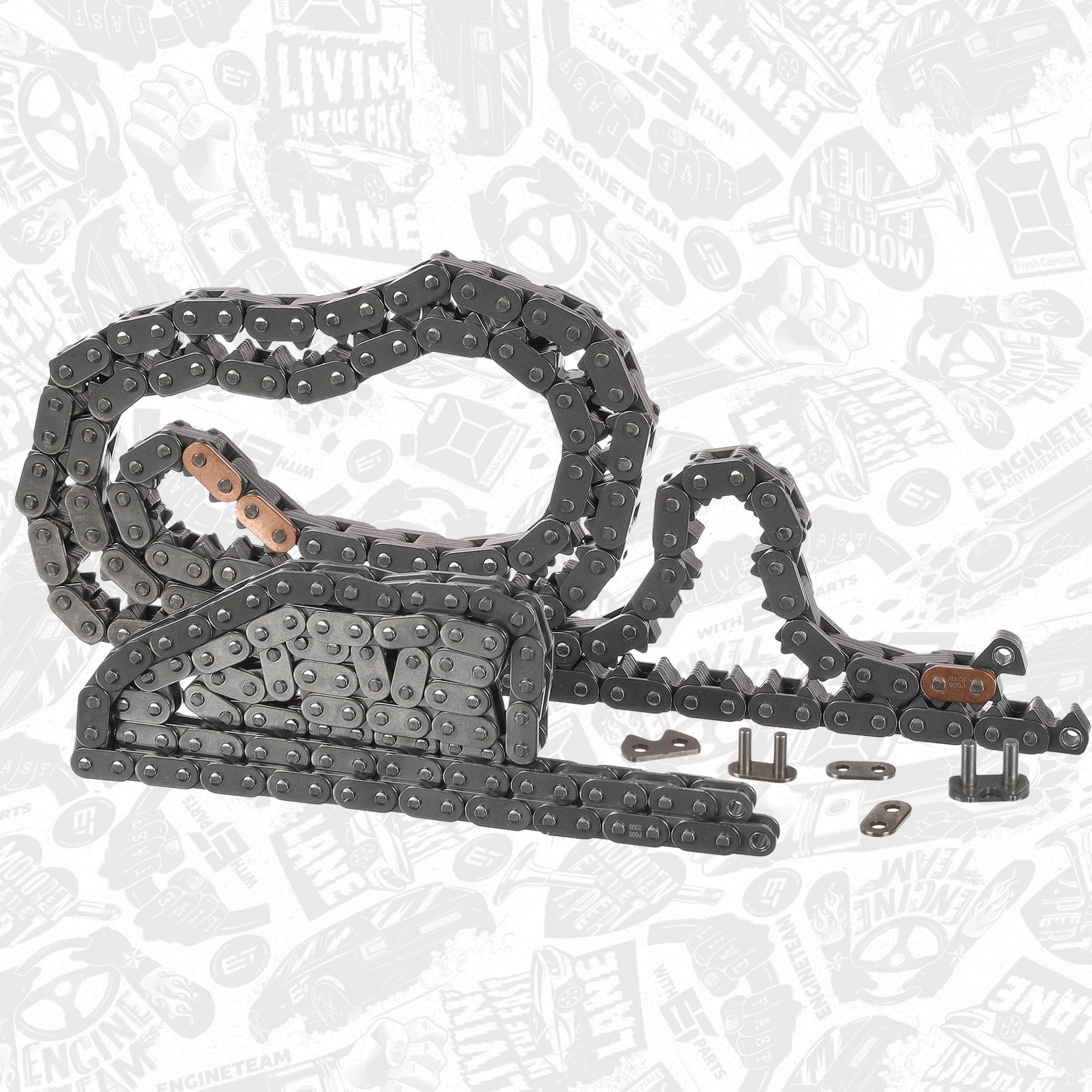 Timing Chain Kit - RS0123 ET ENGINETEAM - A2710300963, 2710501500 ...