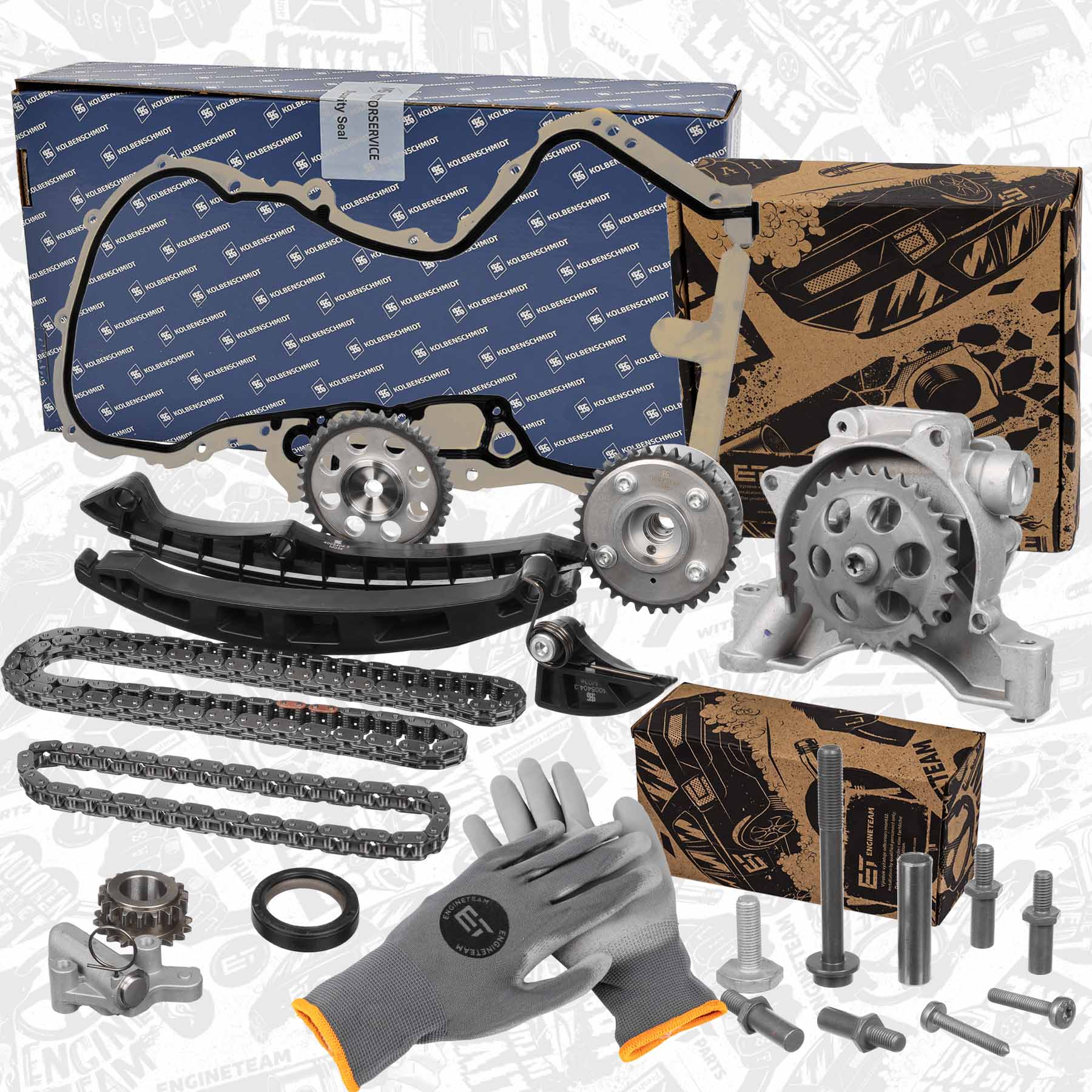 Timing Chain Kit - RS0125VR1 ET ENGINETEAM - N90256202, N91097201 ...