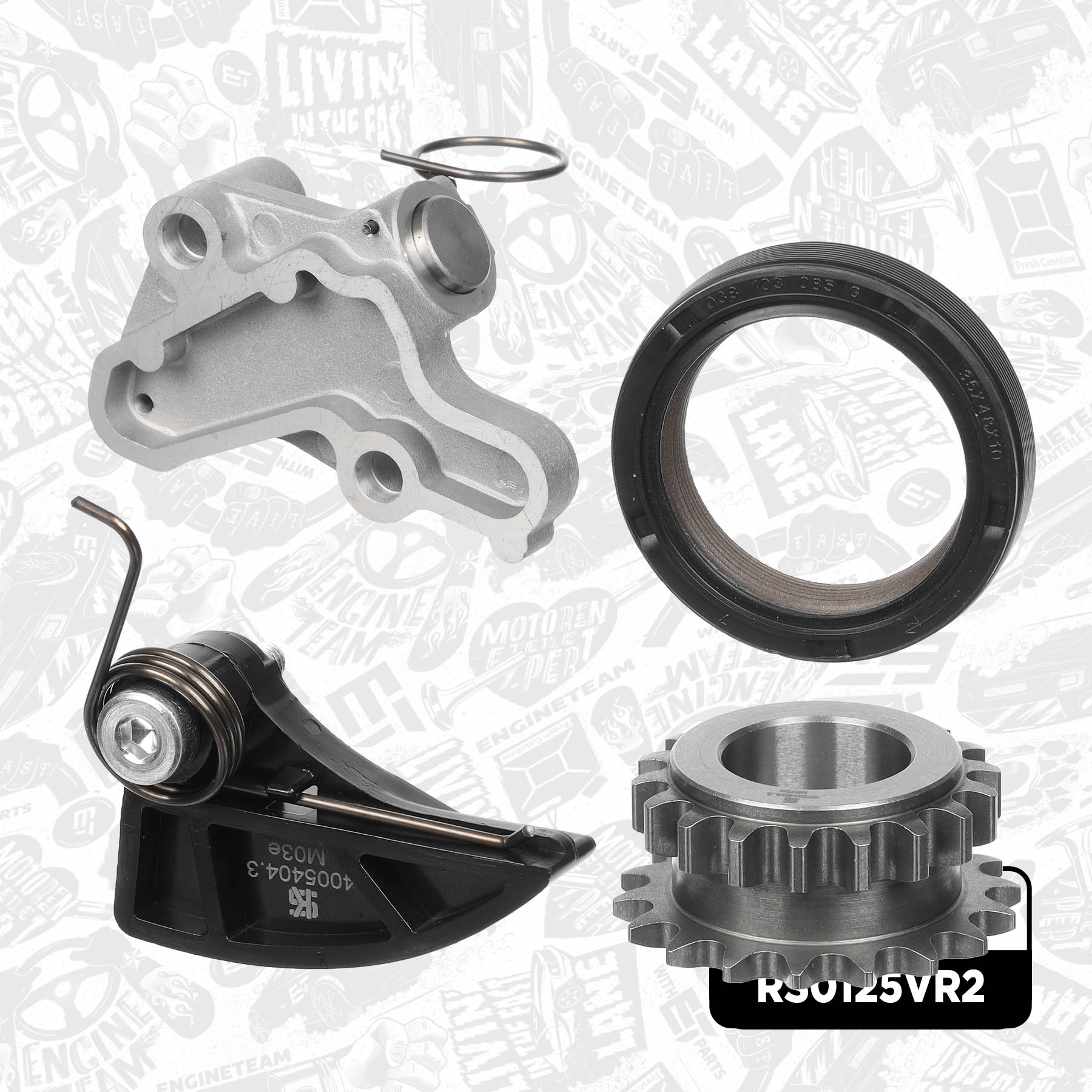 Timing Chain Kit - RS0125VR2 ET ENGINETEAM - N90256202, N91097201 ...