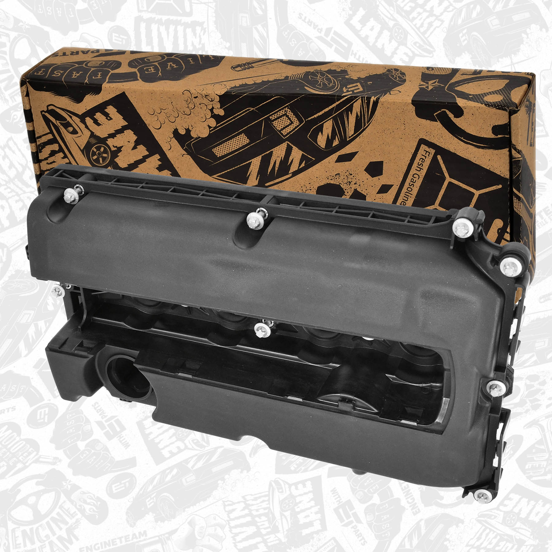 Cylinder Head Cover - RV0007 ET ENGINETEAM - 55558673, 5607258, 0656175 ...