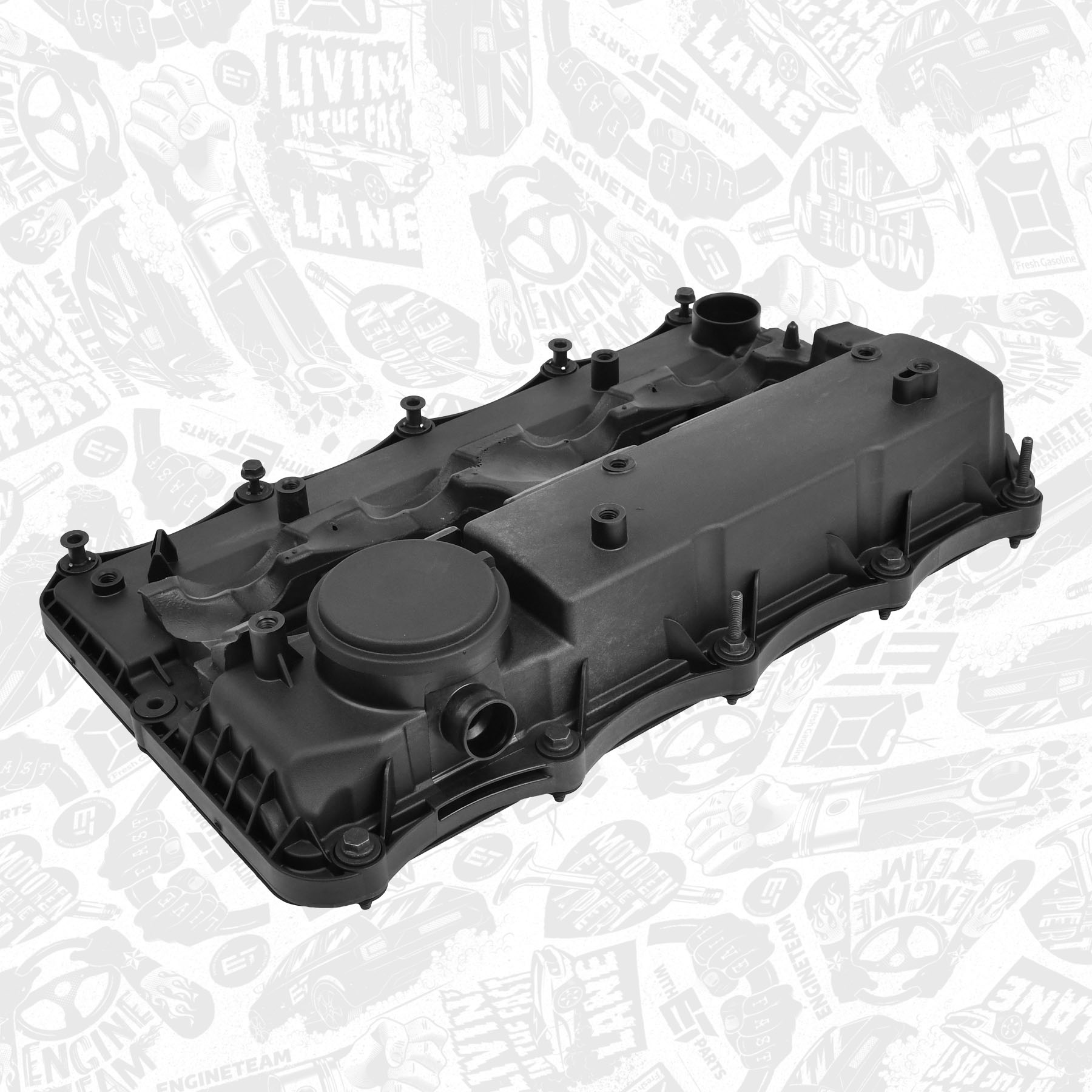 Cylinder Head Cover - RV0008 ET ENGINETEAM - 1717679, 9675691480 ...