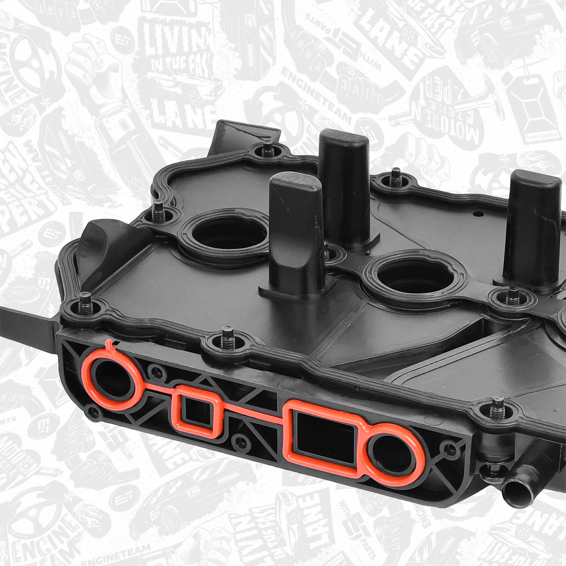 Cylinder Head Cover - RV0017 ET ENGINETEAM - 06D103469H, 06D103469J ...