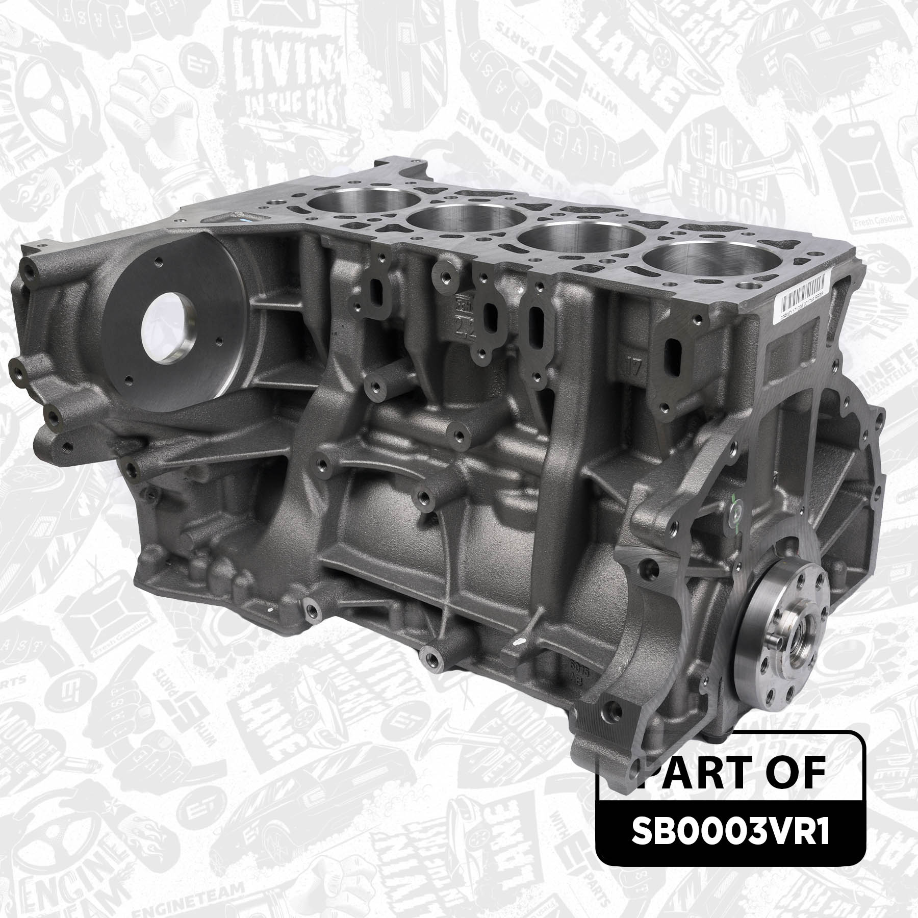 Sub-Assembly, Shortblock - SB0003VR1 ET ENGINETEAM - 1786613, 2001390 ...