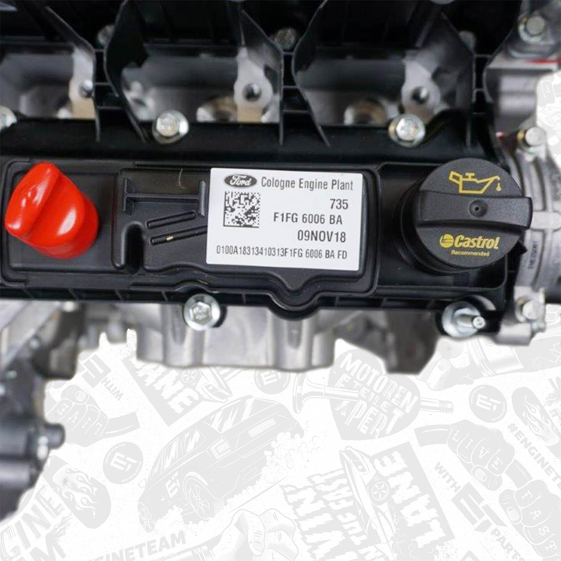 Complete Engine - SB0013 ET ENGINETEAM - 1897601, F1FG-6006-BA ...