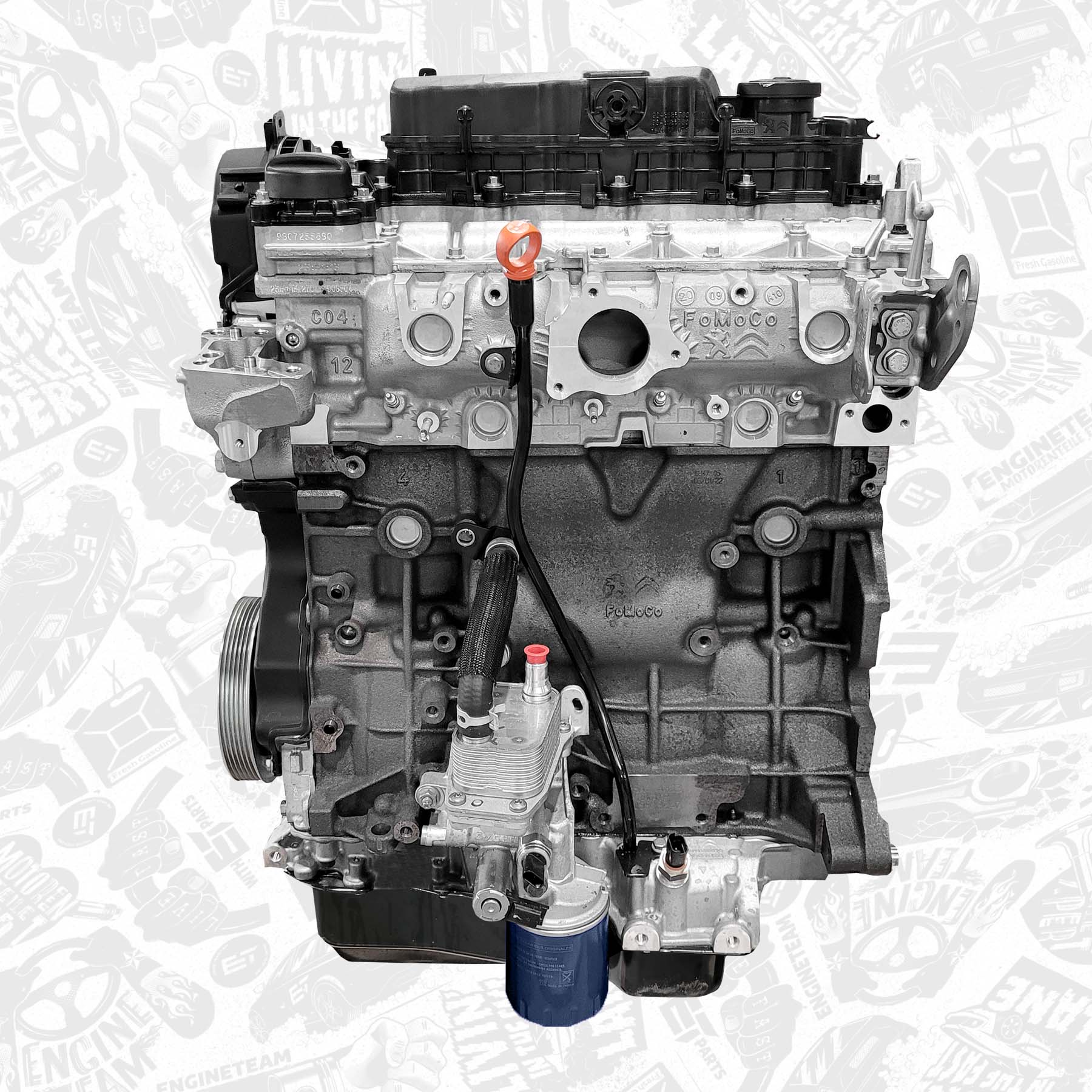 Complete Engine - SB0023 ET ENGINETEAM - 1613251680, DS7Q-6006-BA ...