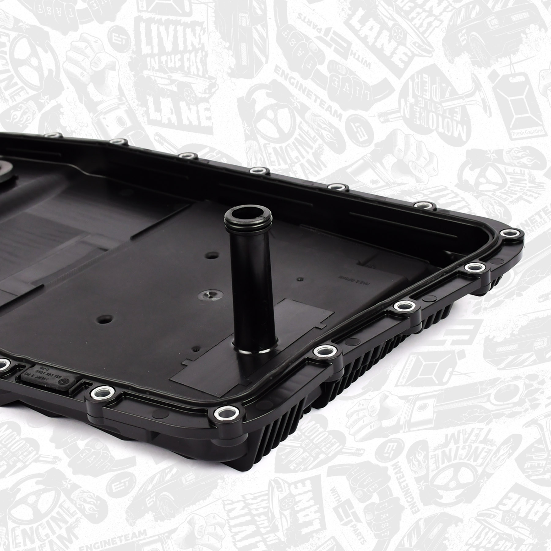 Oil Sump, automatic transmission - SG0002 ET ENGINETEAM - 24117571227 ...