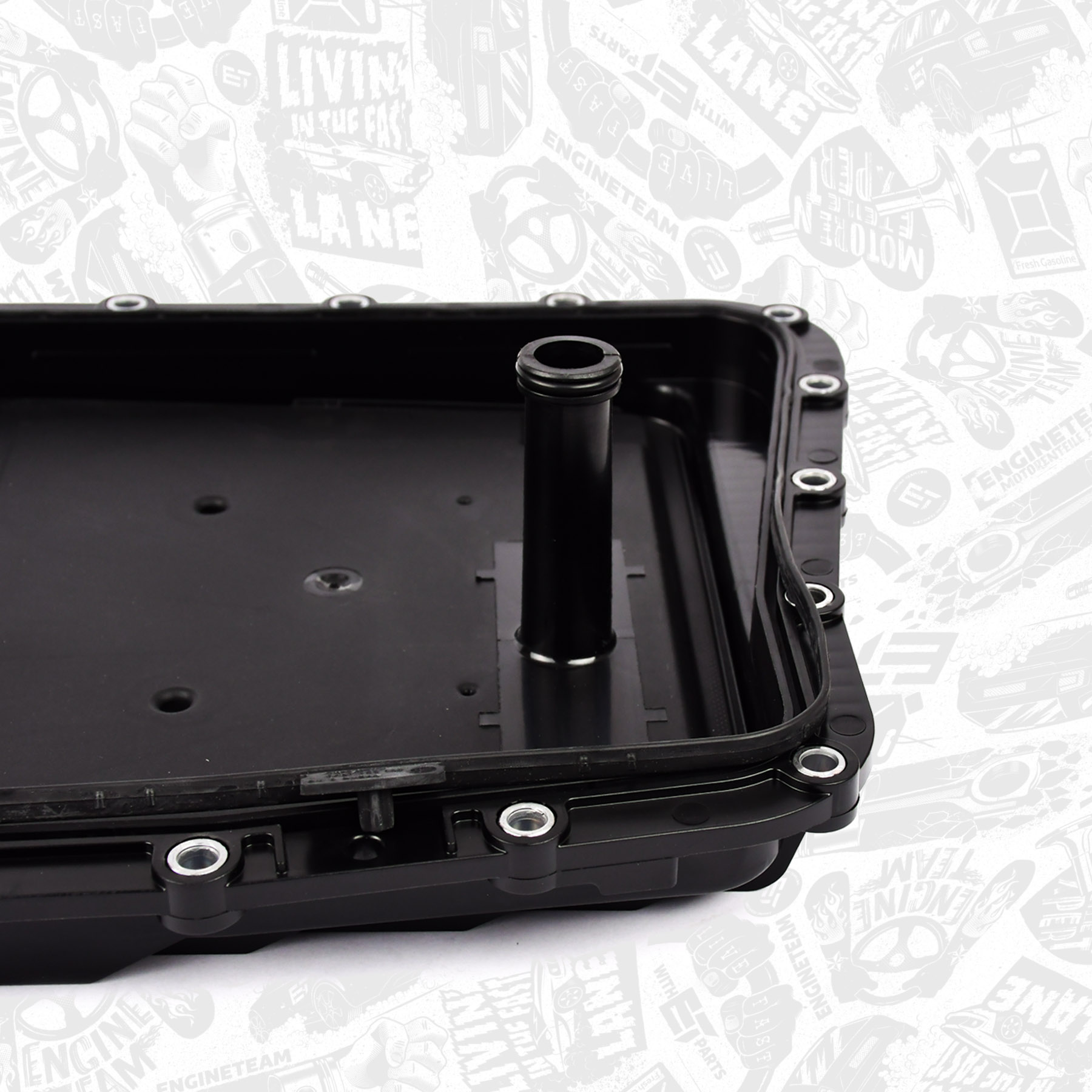 Oil Sump, automatic transmission - SG0002 ET ENGINETEAM - 24117571227 ...