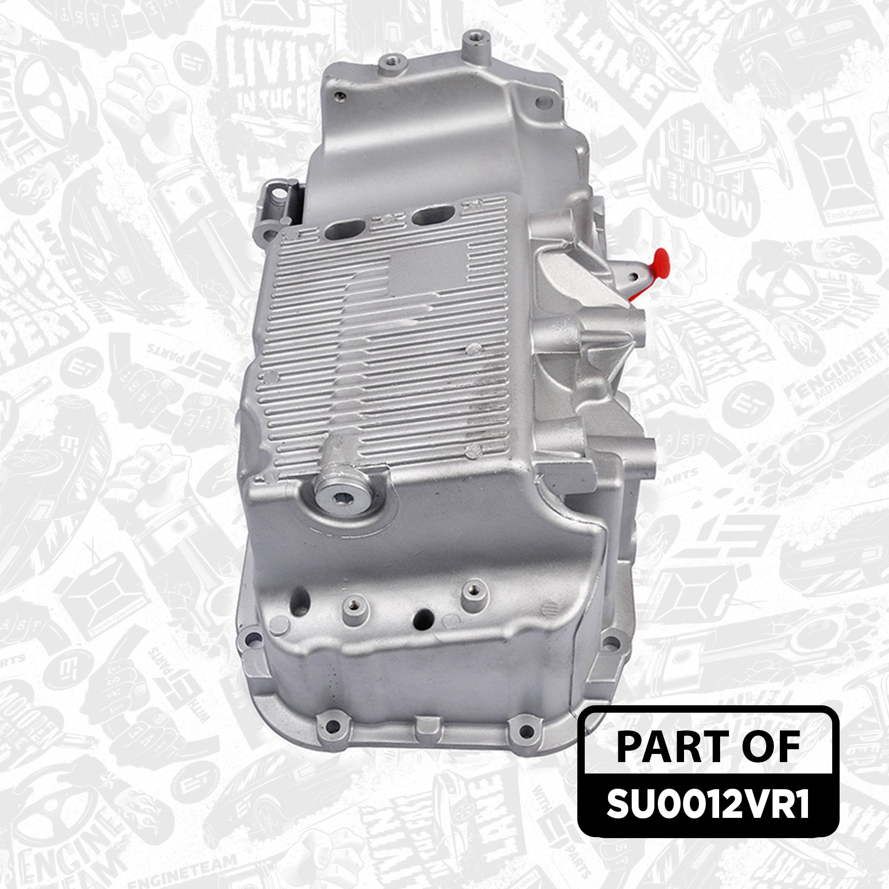 Oil Sump + sealing compound - SU0012VR1 ET ENGINETEAM - 55222613 ...