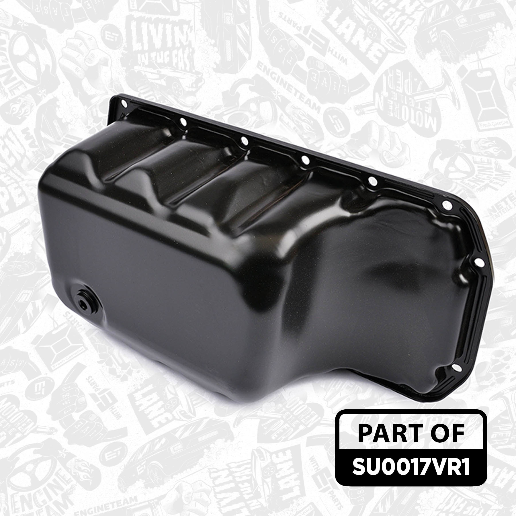 Oil Sump + sealing compound - SU0017VR1 ET ENGINETEAM - 0301.N9, 0301N9 ...