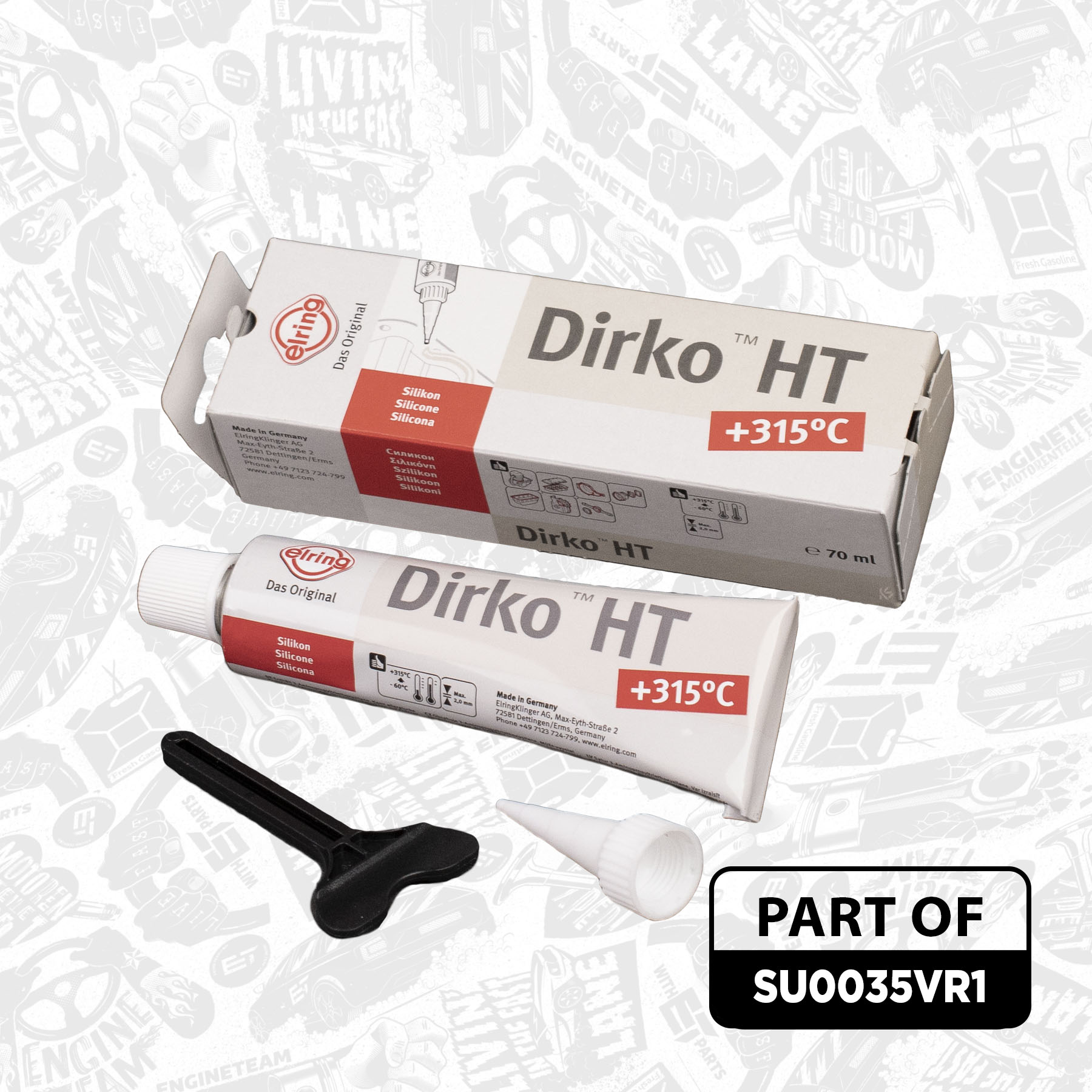 Oil Sump + sealing compound - SU0035VR1 ET ENGINETEAM - 8200805603 ...