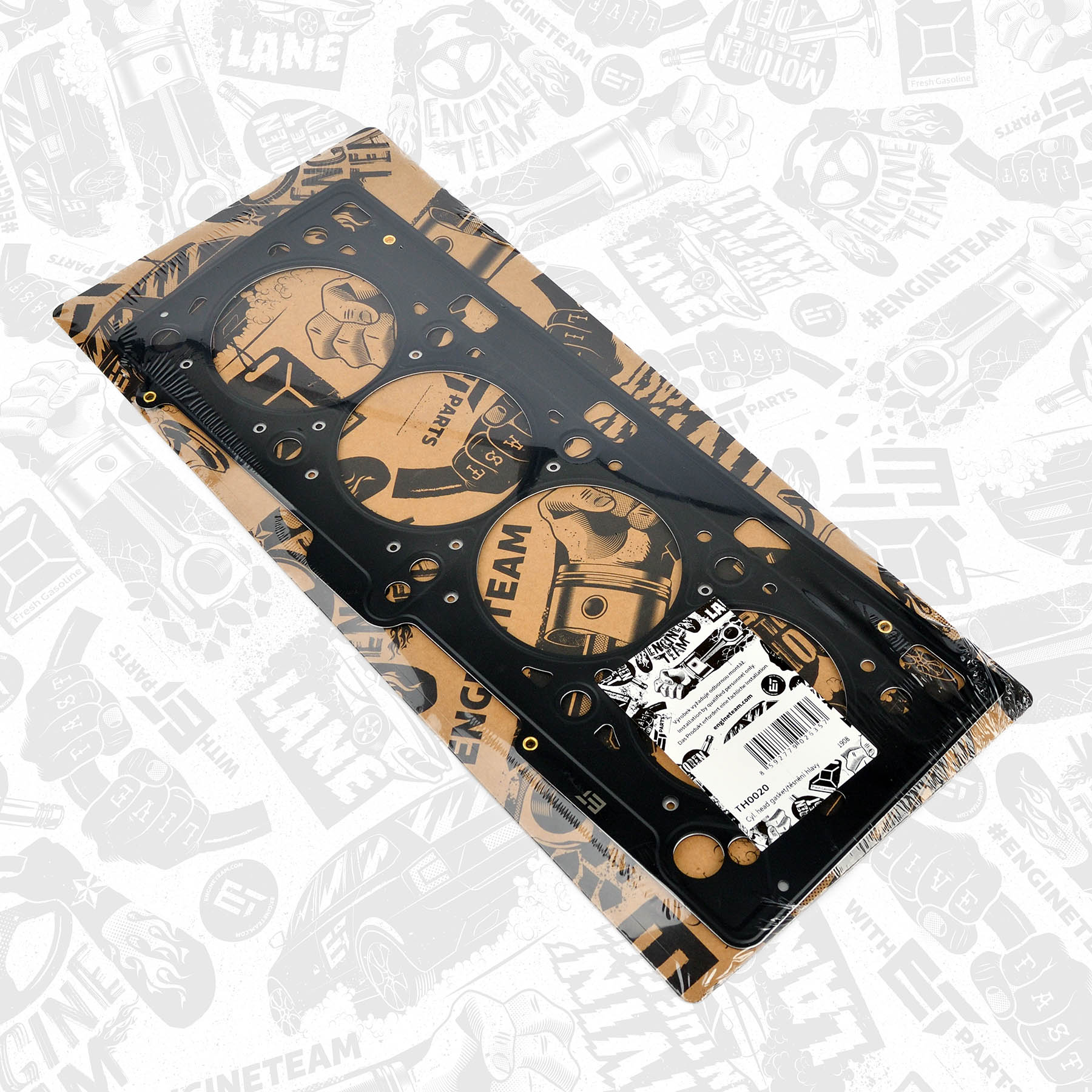 Gasket, cylinder head - TH0020 ET ENGINETEAM - 7700112739, 8200356346 ...