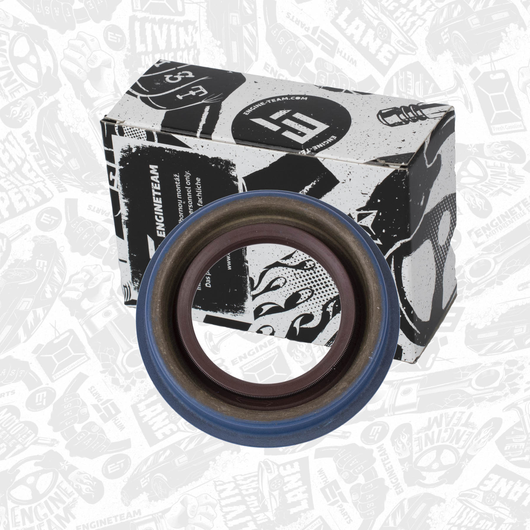 Shaft Seal, differential - TM0038 ET ENGINETEAM - 0374514, 12755013 ...