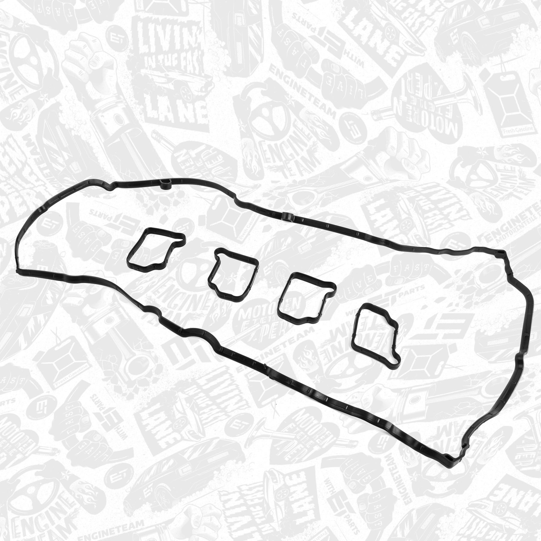 Gasket Set, cylinder head cover - TM0040 ET ENGINETEAM - 2710160921 ...