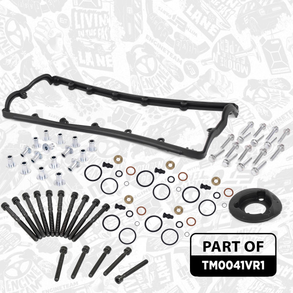 Gasket, cylinder head cover - TM0041VR1 ET ENGINETEAM - 070103469A ...