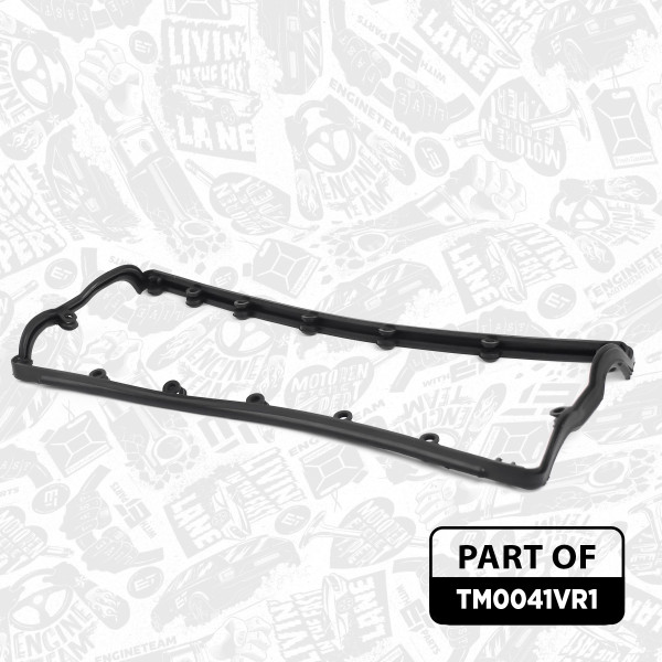 Gasket, cylinder head cover - TM0041VR1 ET ENGINETEAM - 070103469A ...