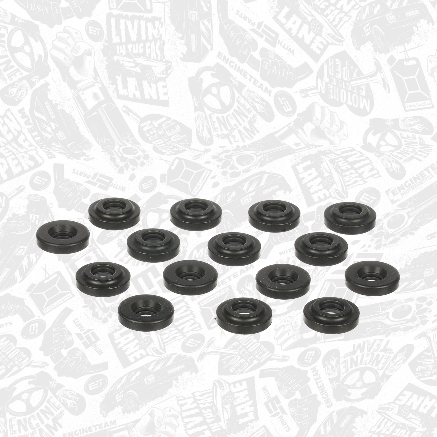 Gasket Set, cylinder head cover - TM0043 ET ENGINETEAM - 11120034108 ...