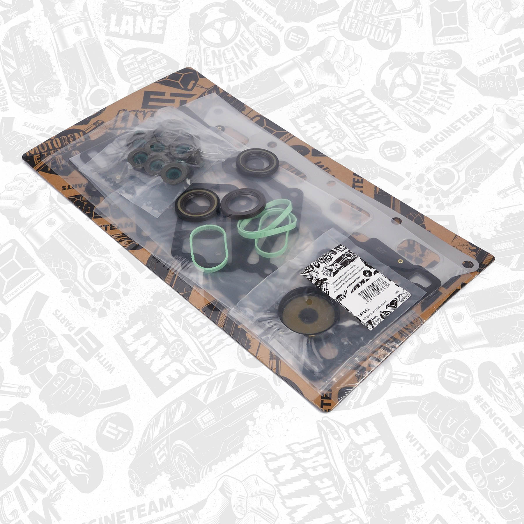 Gasket Kit, cylinder head - TS0041 ET ENGINETEAM - 4409866, 7701471278 ...