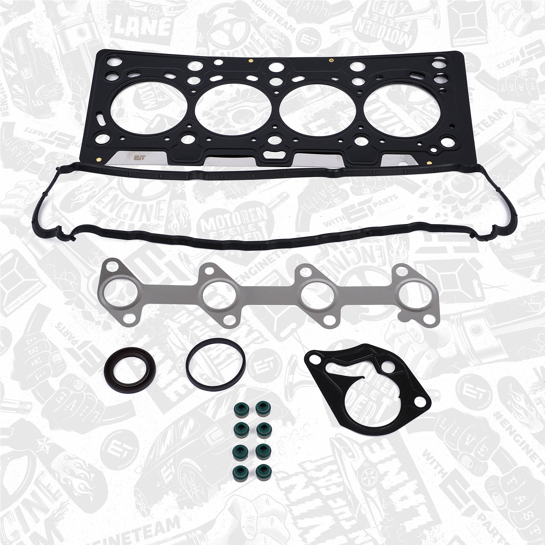 Gasket Kit, cylinder head - TS0044 ET ENGINETEAM - 7701473371 ...