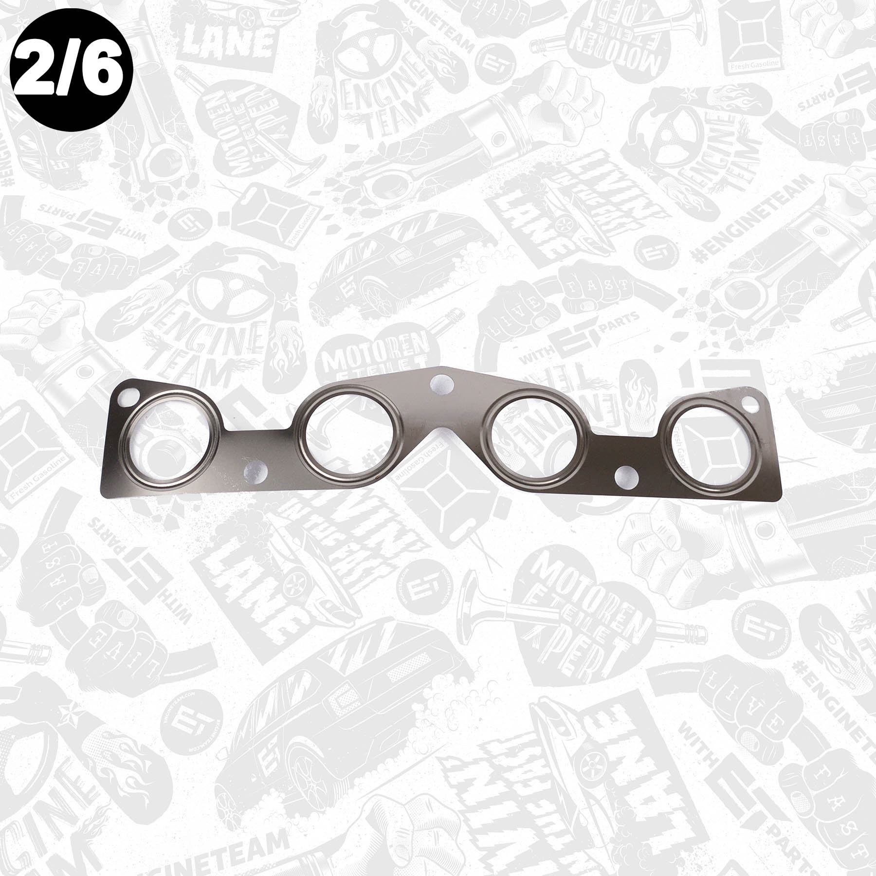 Gasket Kit, cylinder head - TS0047 ET ENGINETEAM - 7701475822, 505.050 ...