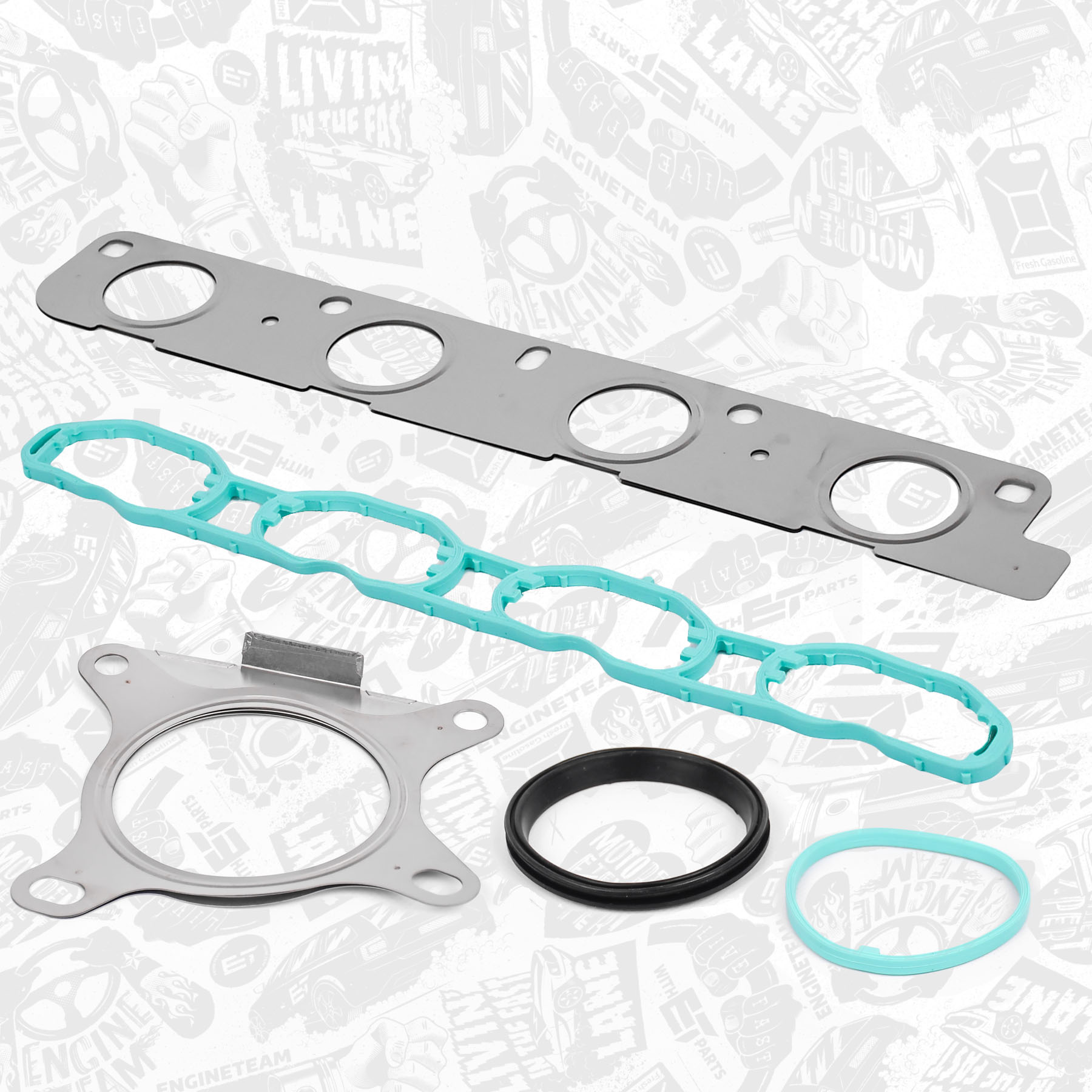 Gasket Kit, cylinder head - TS0063 ET ENGINETEAM - 06H103383AF ...