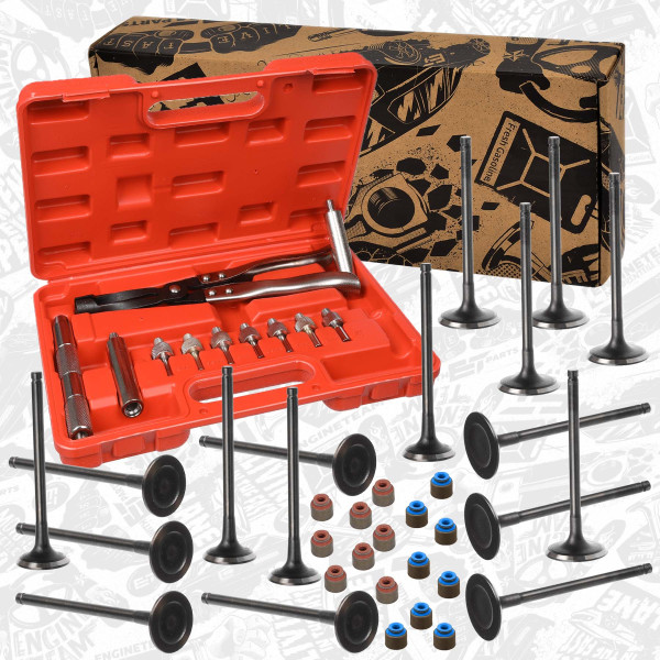 Valve Kit, intake/exhaust valve - VS0019VR2 ET ENGINETEAM - 22211-2B400 ...